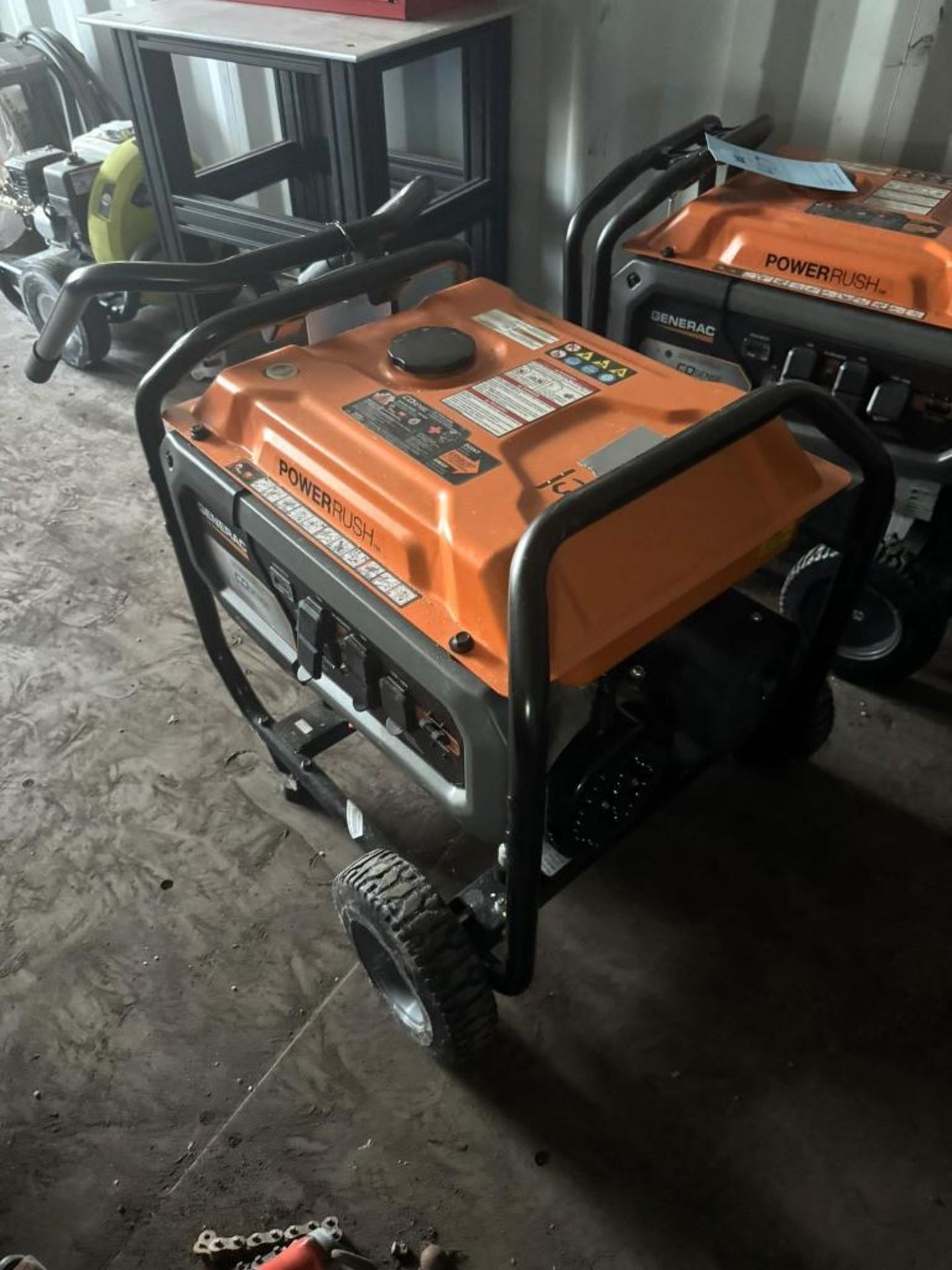 Generac Power Rush GP6500 Portable Generator, Model# G0076802, Serial ...