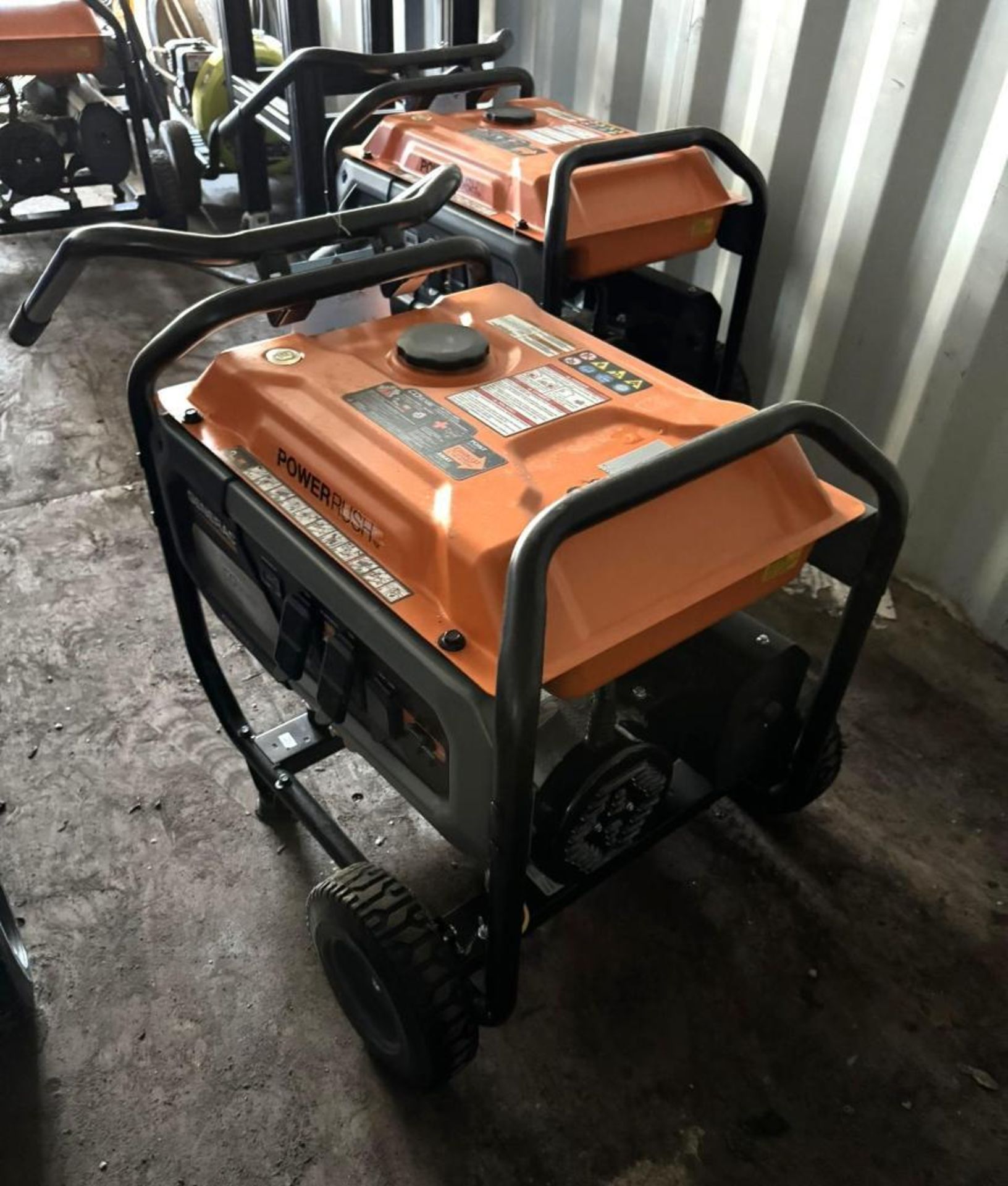 Generac Power Rush GP6500 Portable Generator, Model# G0076802, Serial ...