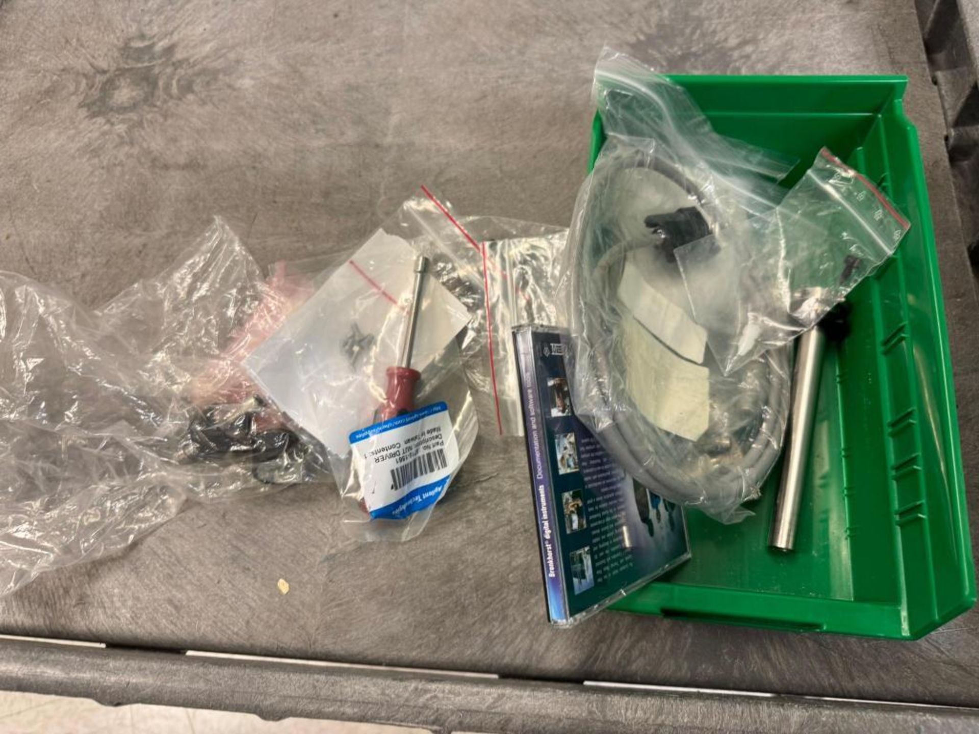 Lot Consisting of: Assorted Agilent GC Parts and Assorted Vici ...
