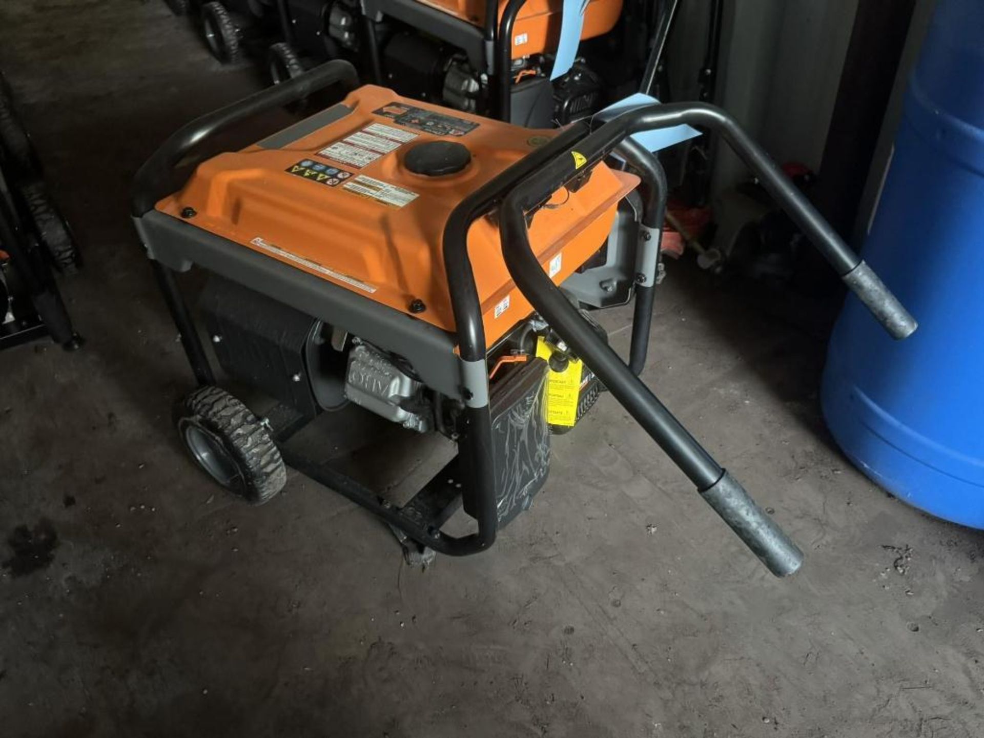 Generac Power Rush GP6500 Portable Generator, Model# G0076802, Serial ...