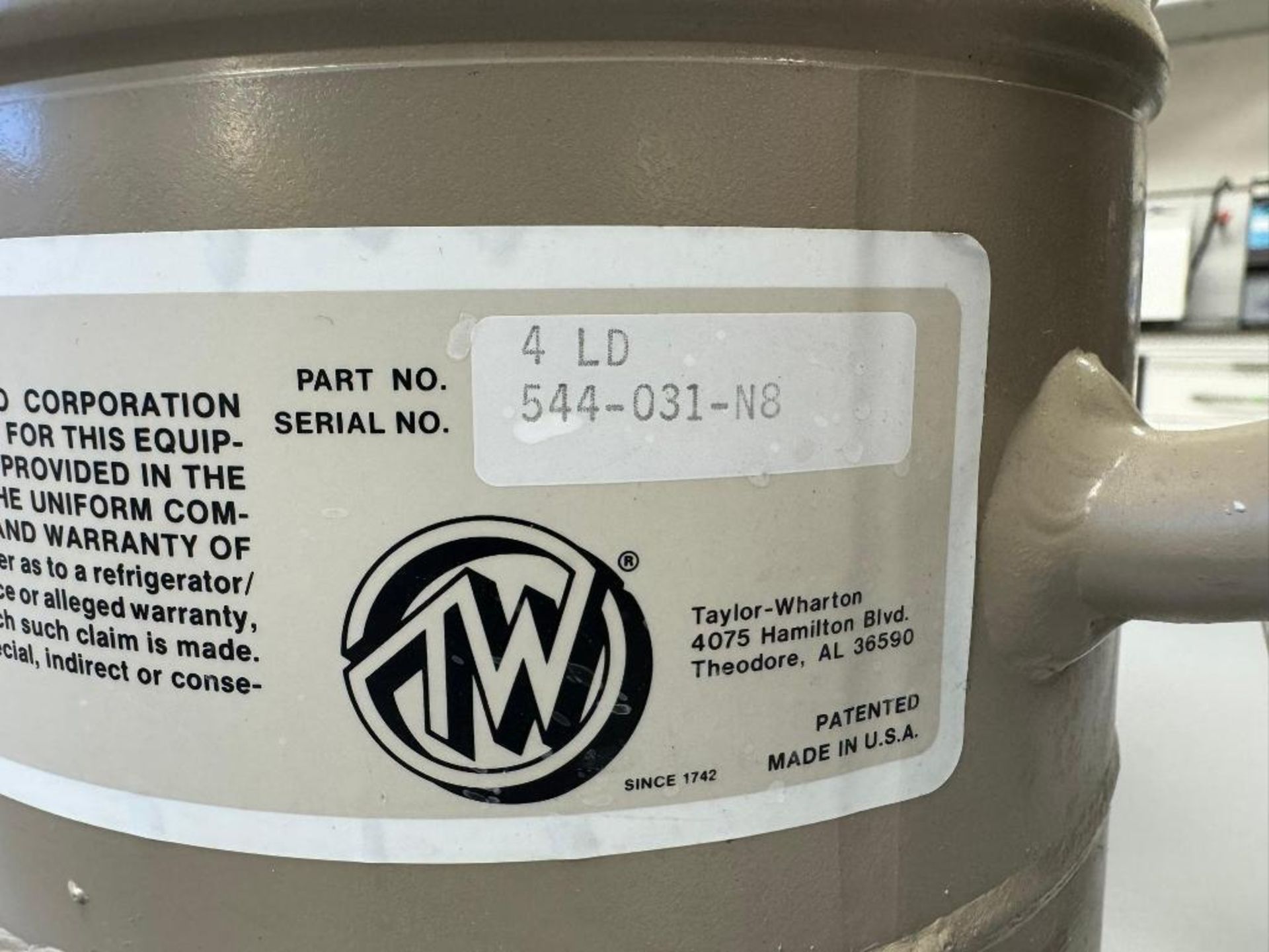 Lot Of (5) Liquid Nitrogen Dewars. With (1) Worthington 25LDB With ...