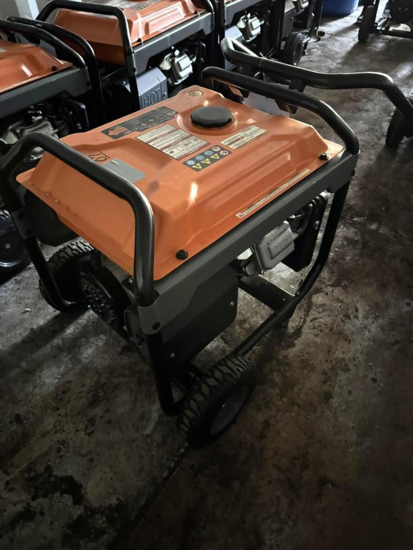 Generac Power Rush GP6500 Portable Generator, Model# G0076802, Serial ...