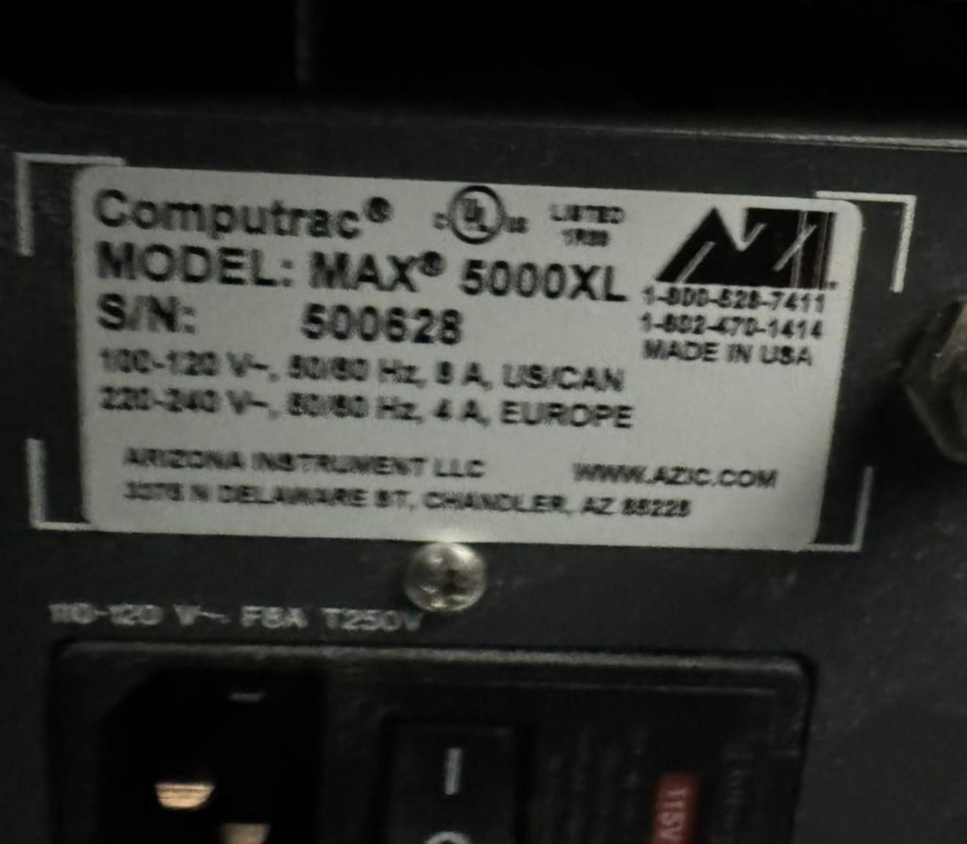 AZI Arizona Instruments Computrac Max 5000 Moisture Analyzer, Serial ...