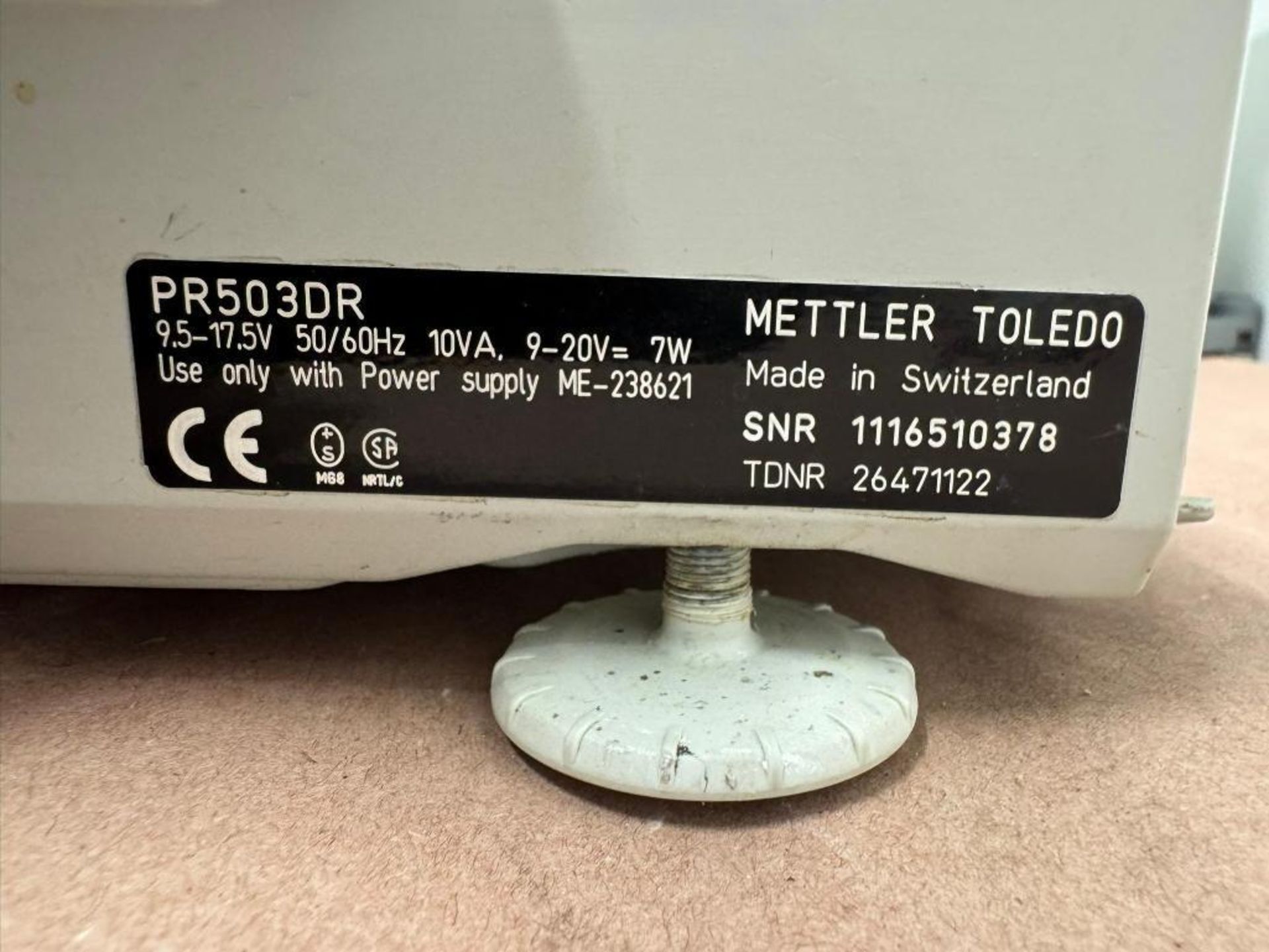 Lot Consisting Of: (1) Mettler Toledo XS205DU Semi-Micro Balance ...
