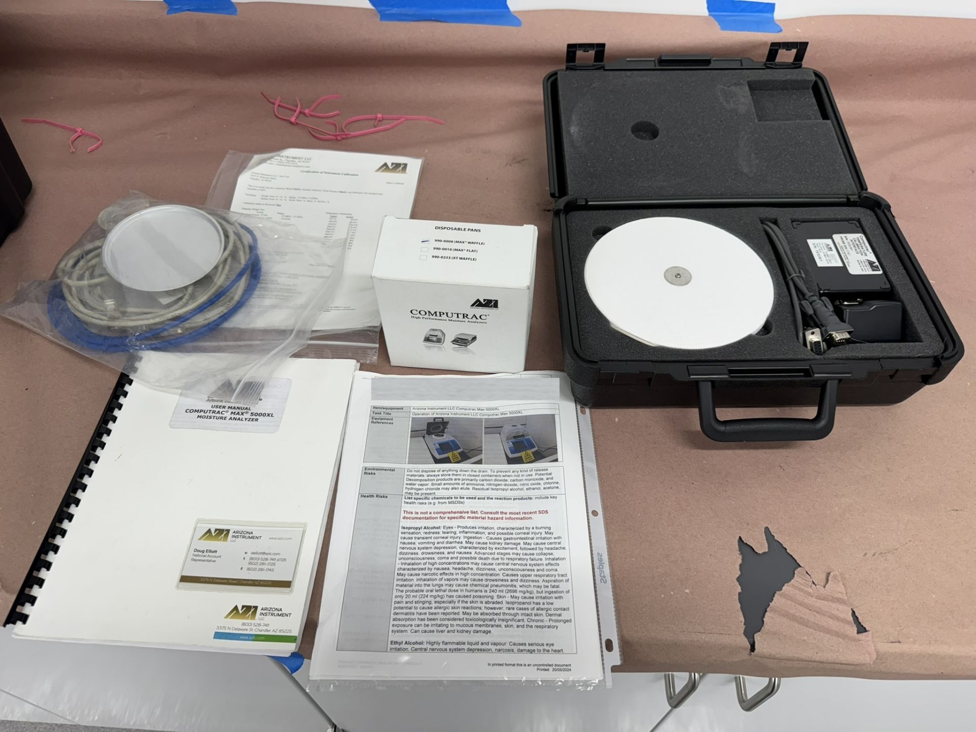 AZI Arizona Instruments Computrac Max 5000 Moisture Analyzer, Serial ...