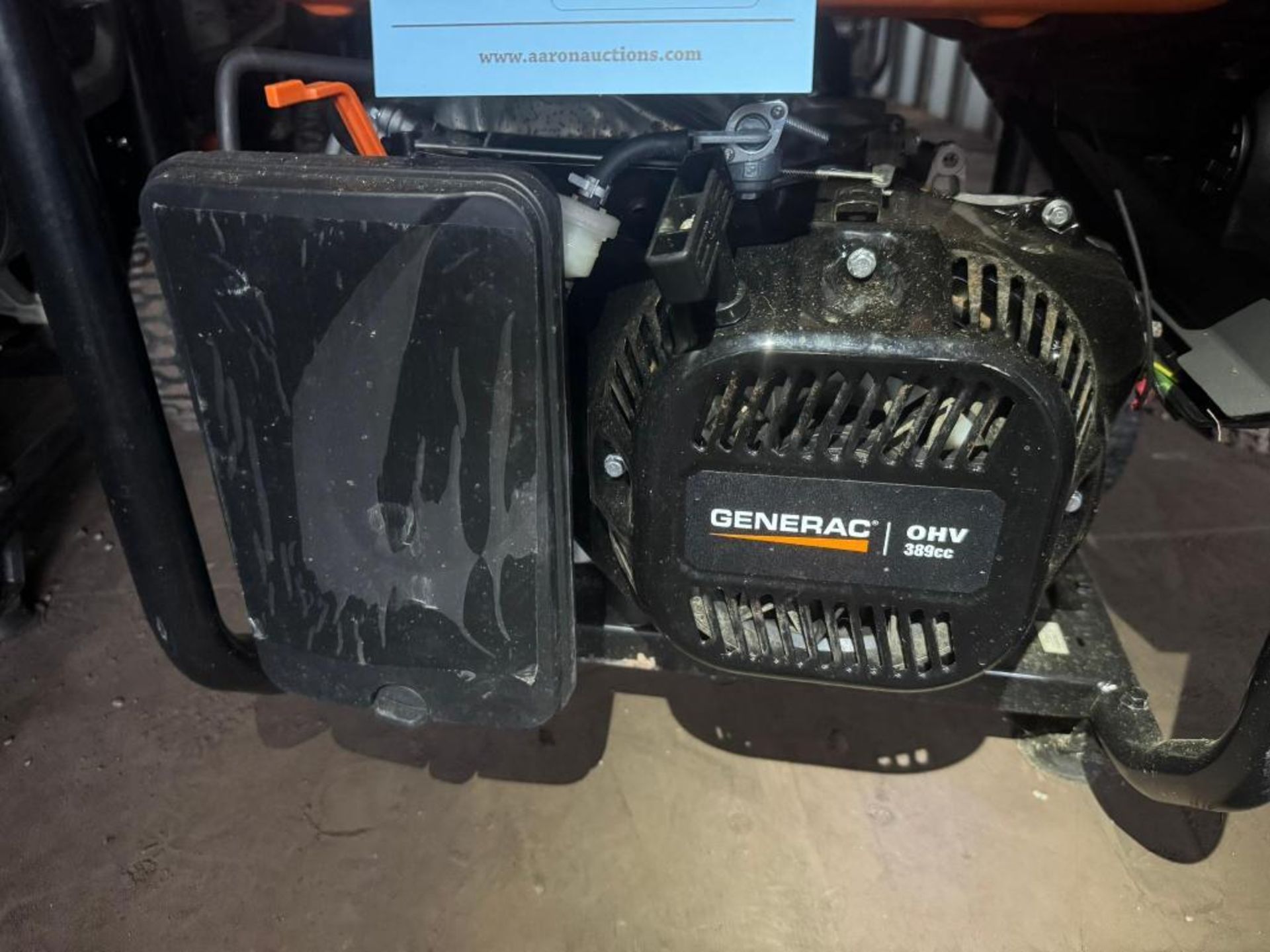 Generac Power Rush GP6500 Portable Generator, Model# G0076802, Serial ...