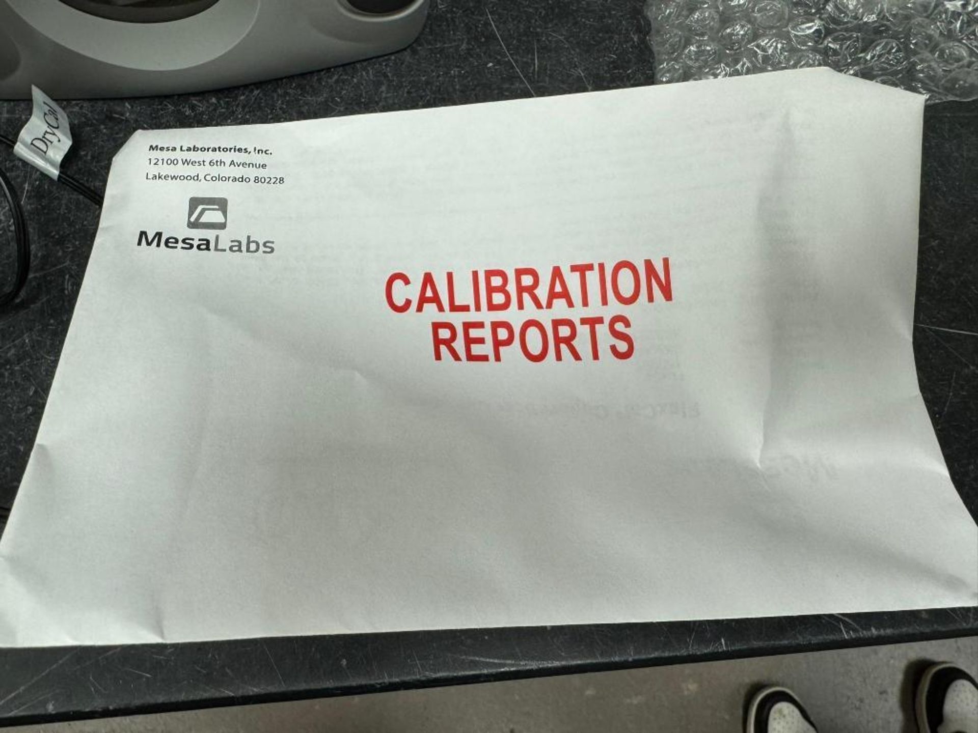 Mesa Labs Volumetric Flow Calibrator, Model # FlexCal-M, Serial # 153991.