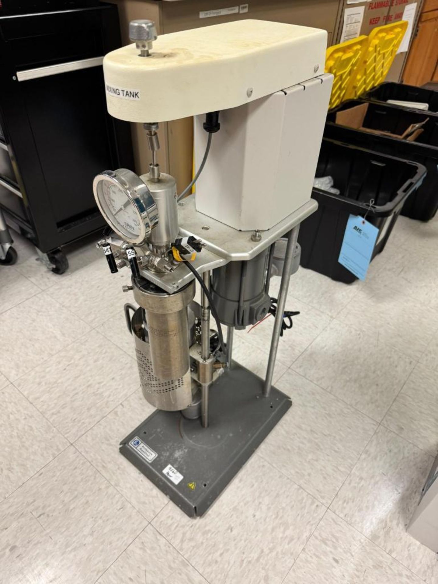 Parr Instruments Series 4568 Mini Bench Top Reactor, Serial# 4560-1211 ...