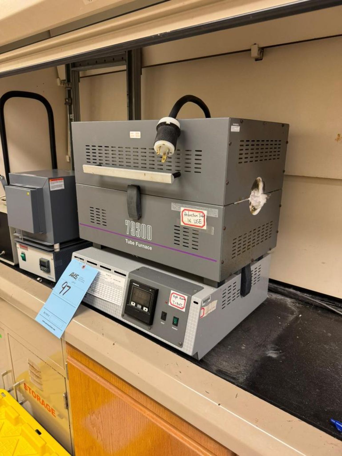 Lot Of (2) Furnaces. With (1) Barnstead Thermolyne Tube Furnace, Model ...