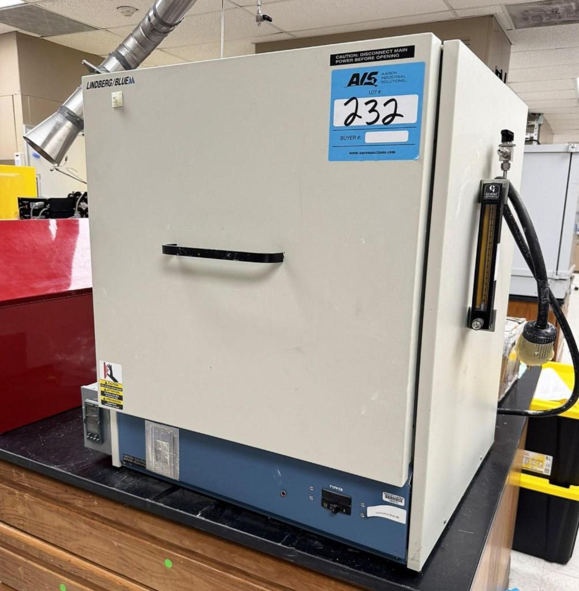 Lindberg Blue M Box Furnace, Model BF51842C-1, Serial# Y08K-504071-YK.