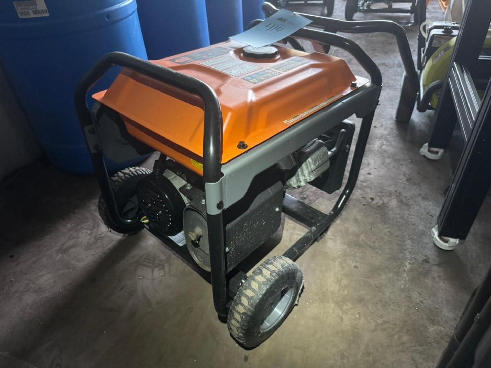 Generac Power Rush GP6500 Portable Generator, Model# G0076802, Serial ...