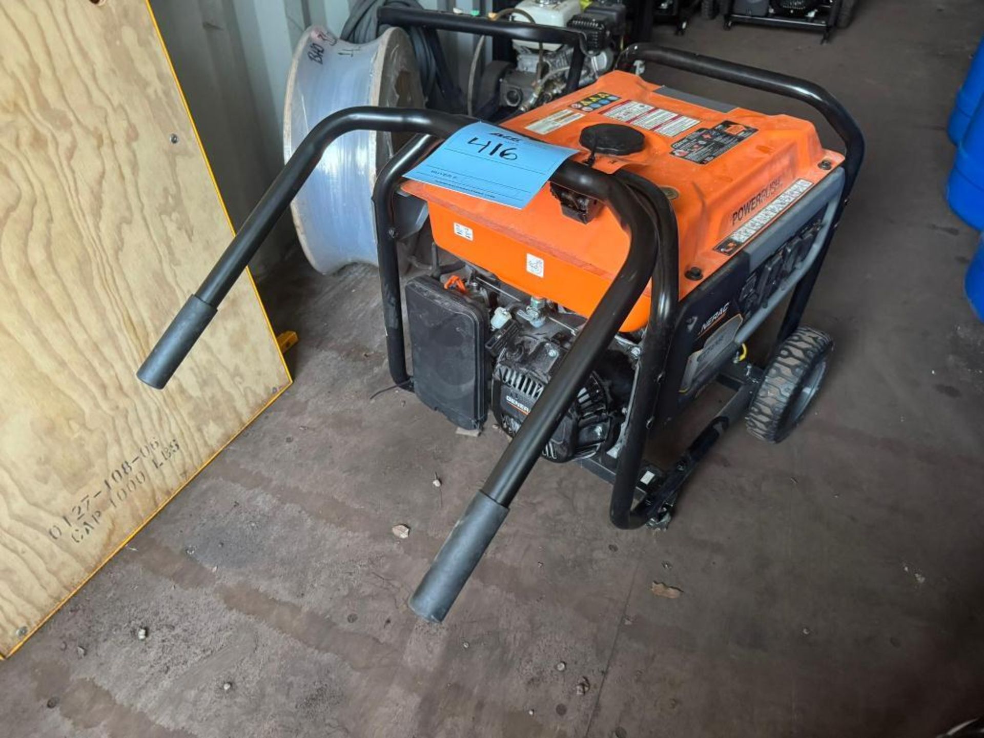 Generac Power Rush GP6500 Portable Generator, Model# G0076802, Serial ...