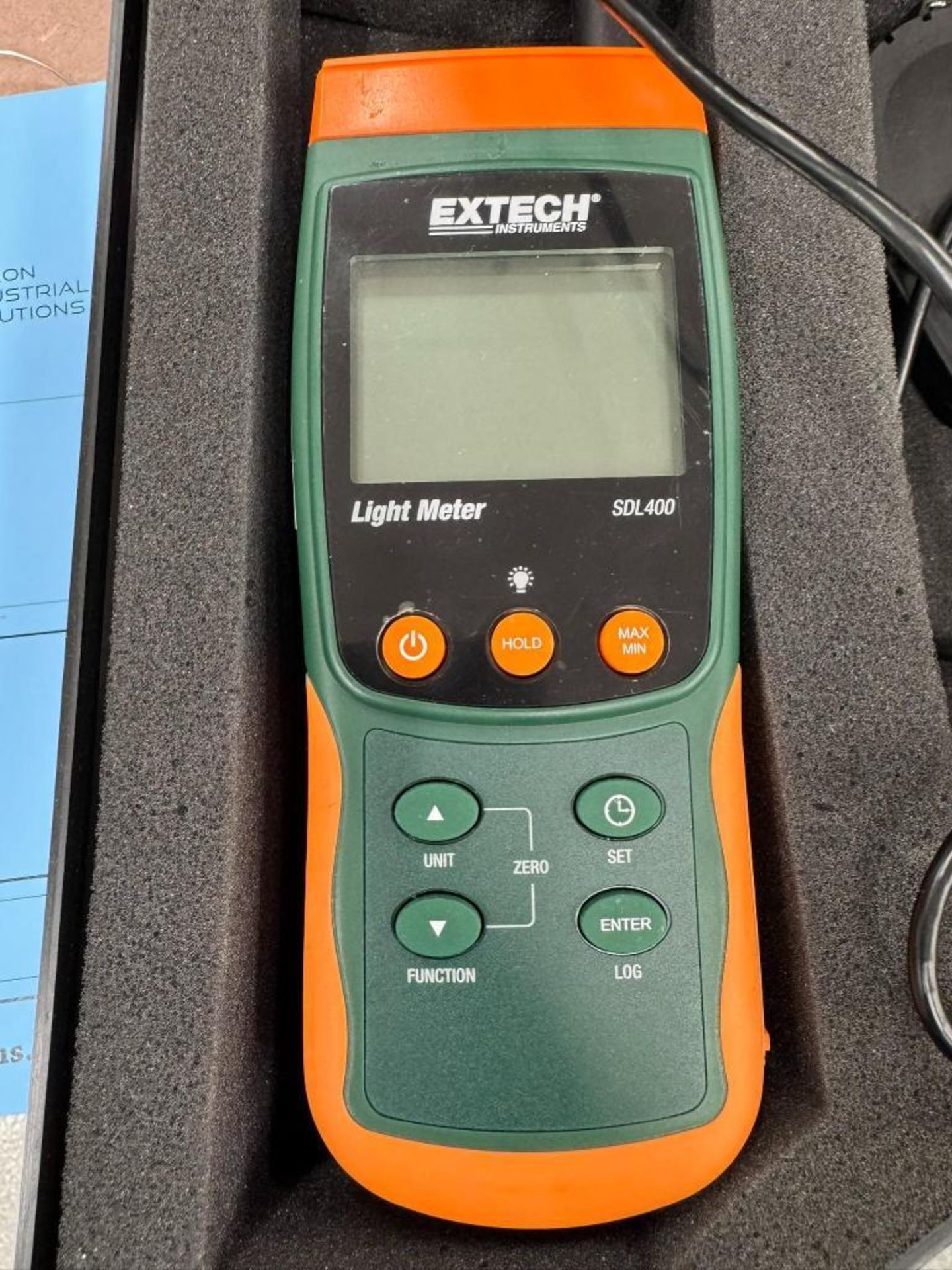 Lot Consisting Of: (1) Extech SDL400 Light meter, (1) Omega OM-320 ...