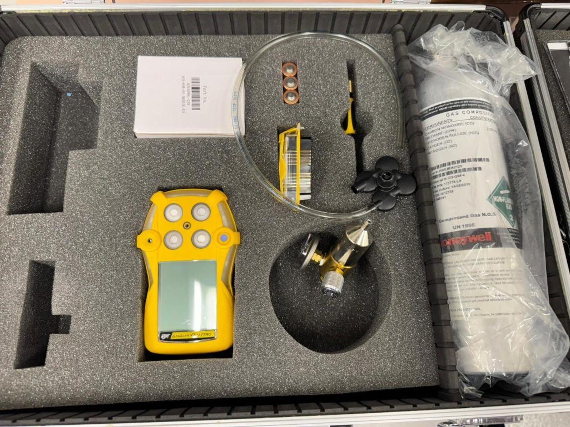 Lot Consisting Of: (2) BW Gas Alert Quattro 1, 2, 3 & 4 Gas Detectors.