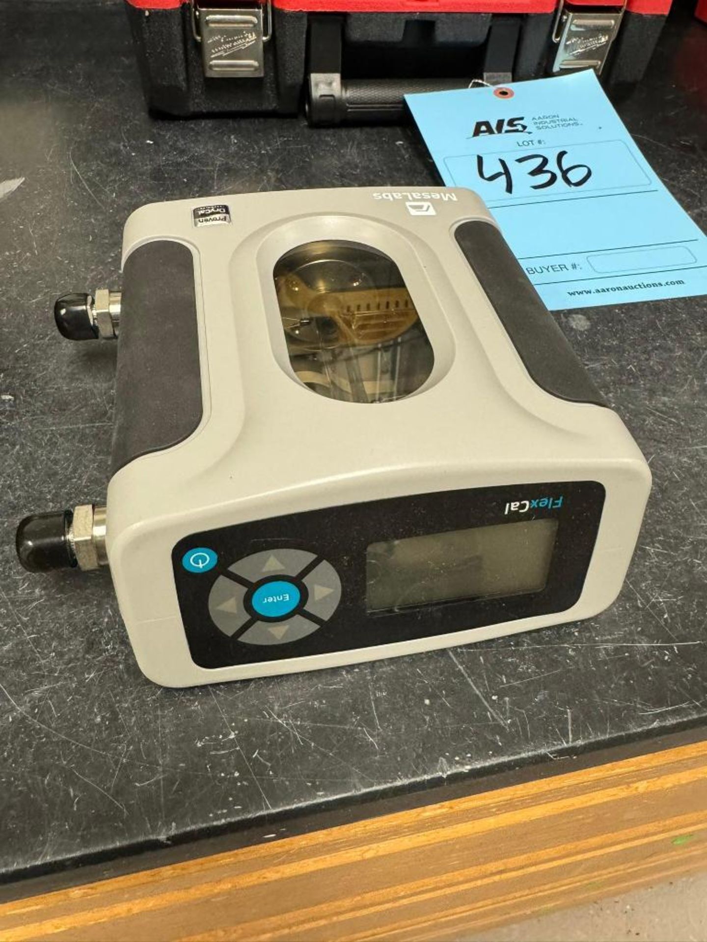 Mesa Labs Portable Gas Flow Calibrator, Model # FlexCal-L, Serial # 174498.