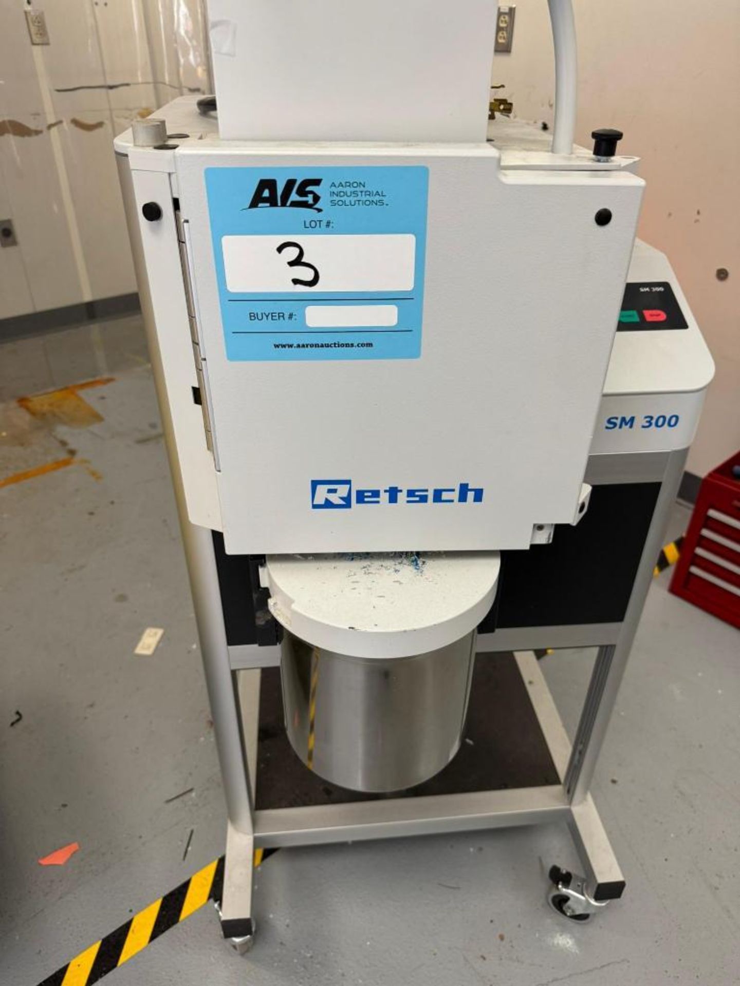 Retsch Portable Cutting Mill, Type SM300, Stainless Steel, Part# 20.729 ...