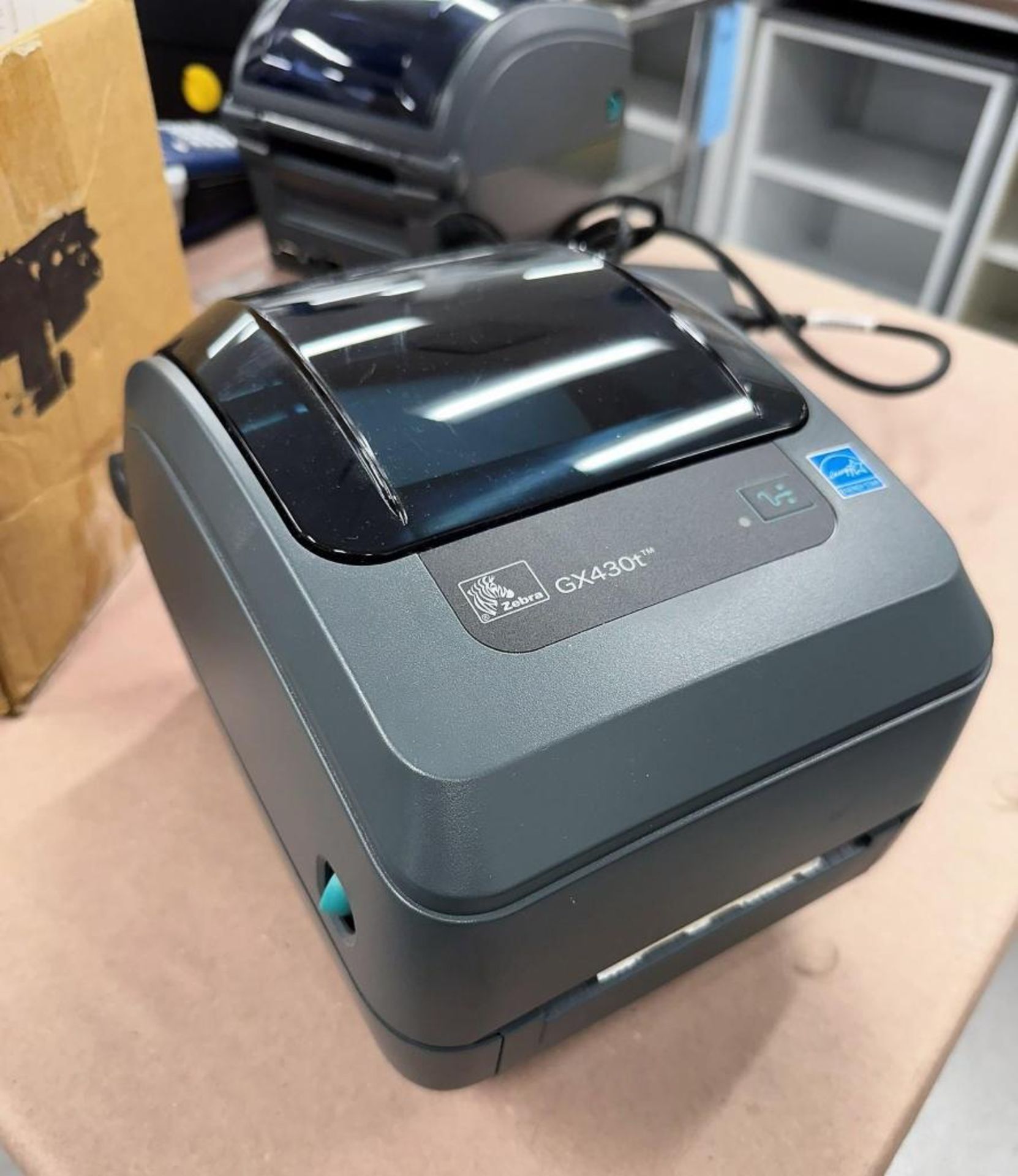 Lot Consisting Of: (5) Zebra printers, (1) Wasp printer, (1) Brothers ...