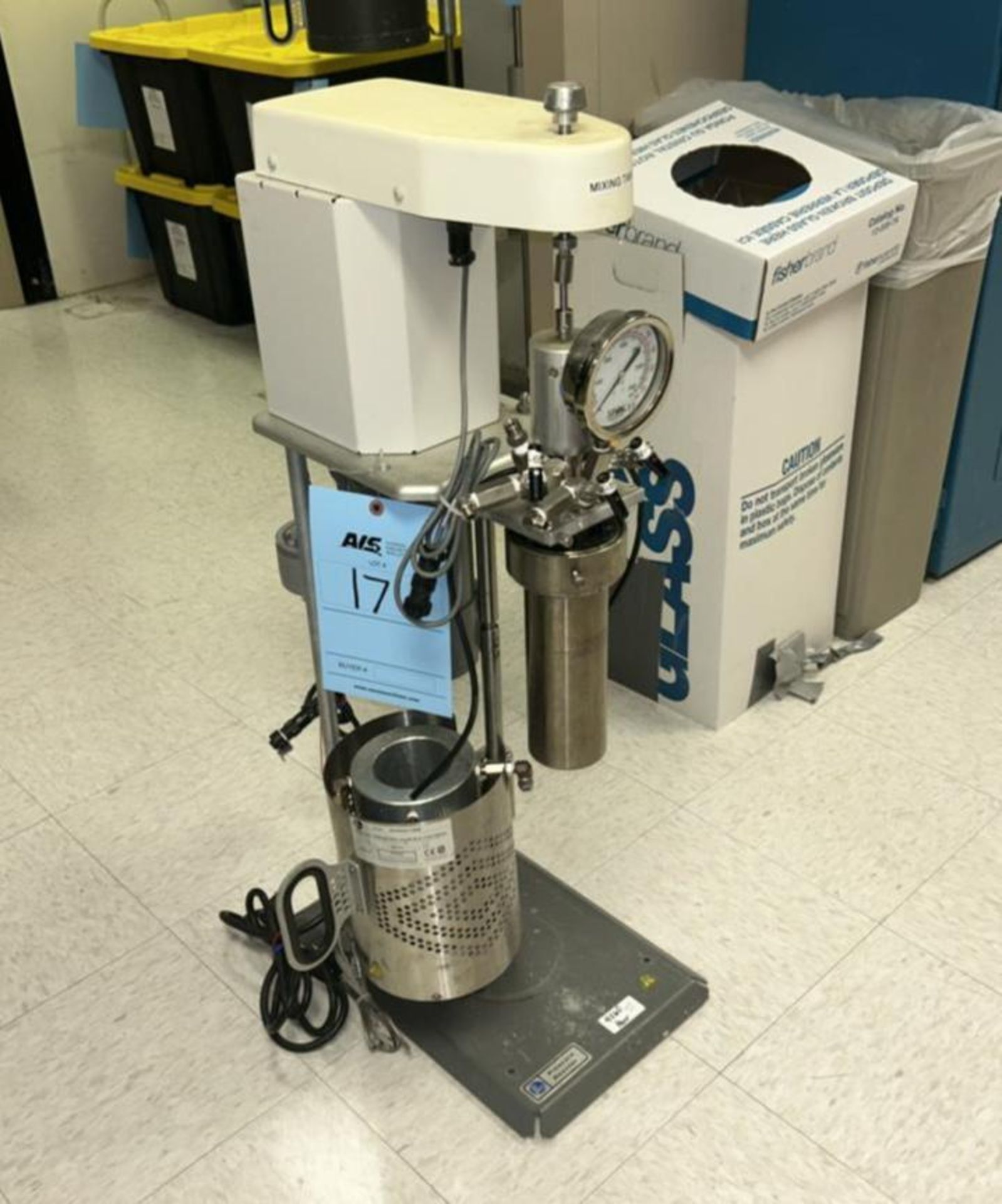 Parr Instruments Series 4568 Mini Bench Top Reactor, Serial# 4560-1211 ...