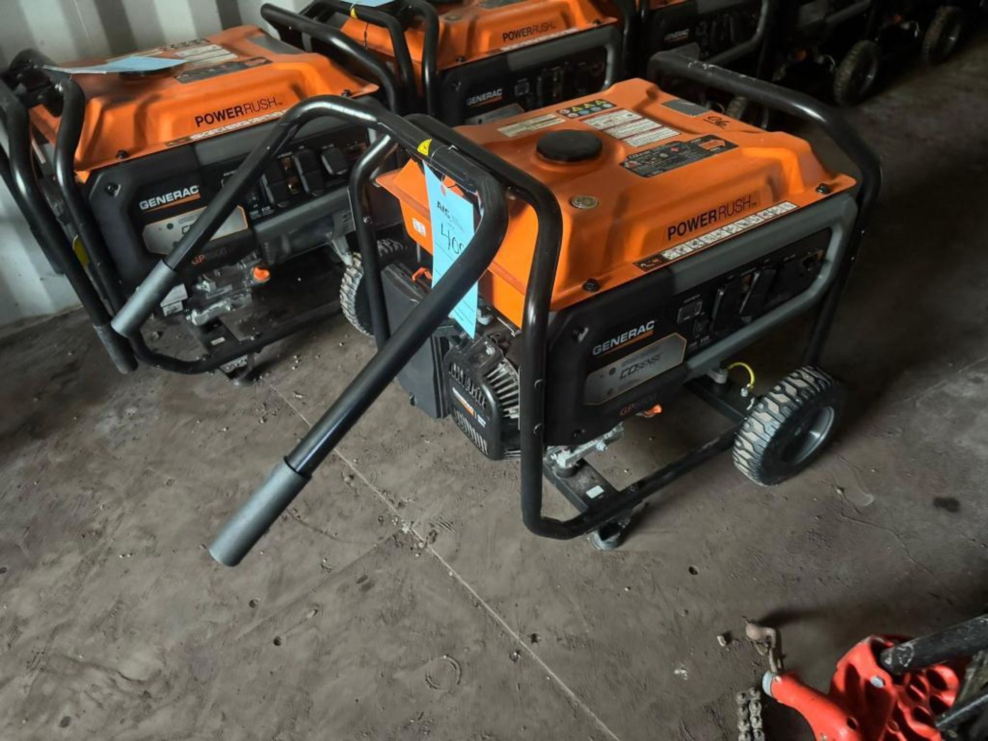 Generac Power Rush GP6500 Portable Generator, Model# G0076802, Serial ...