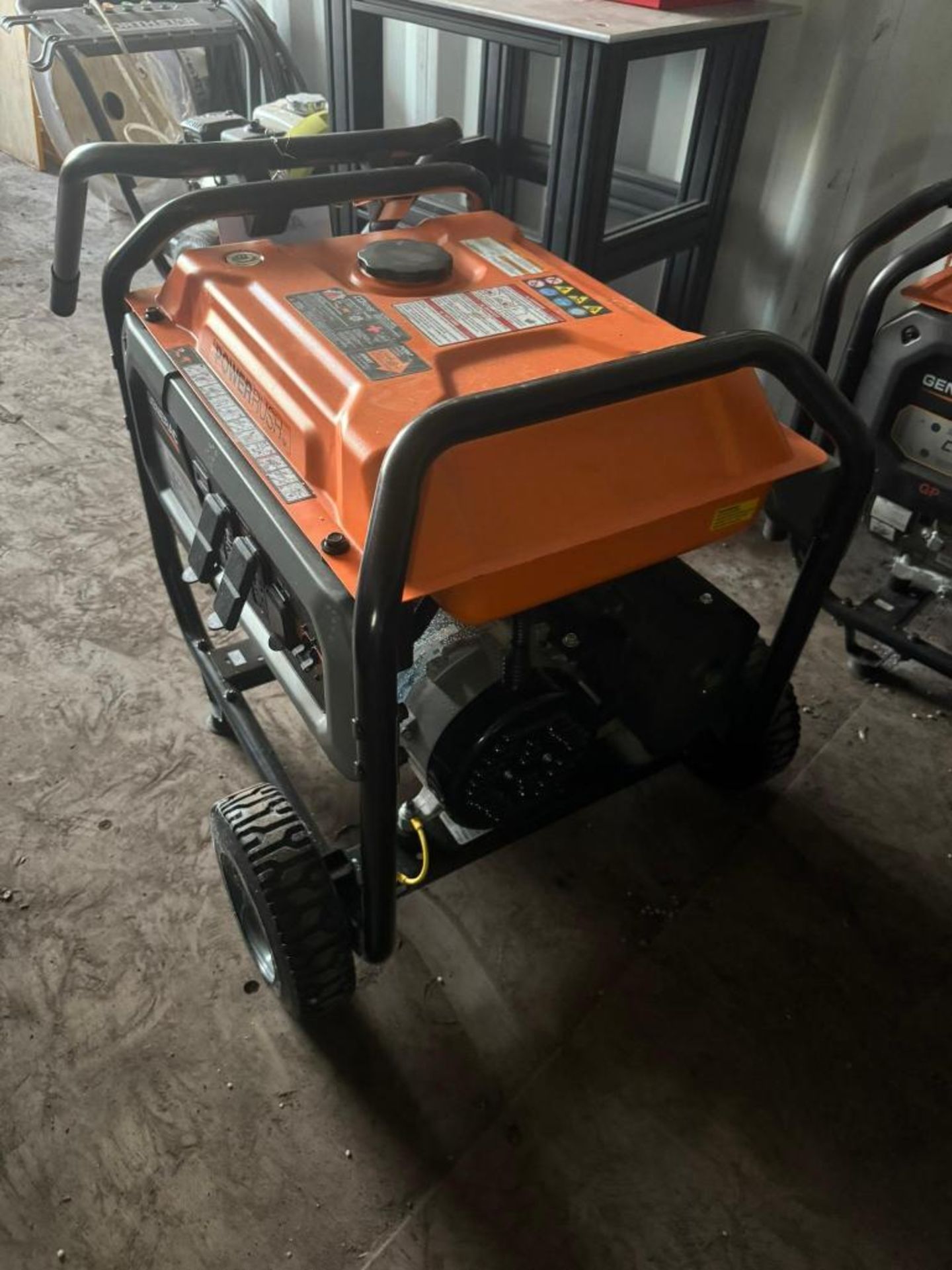 Generac Power Rush GP6500 Portable Generator, Model# G0076802, Serial ...