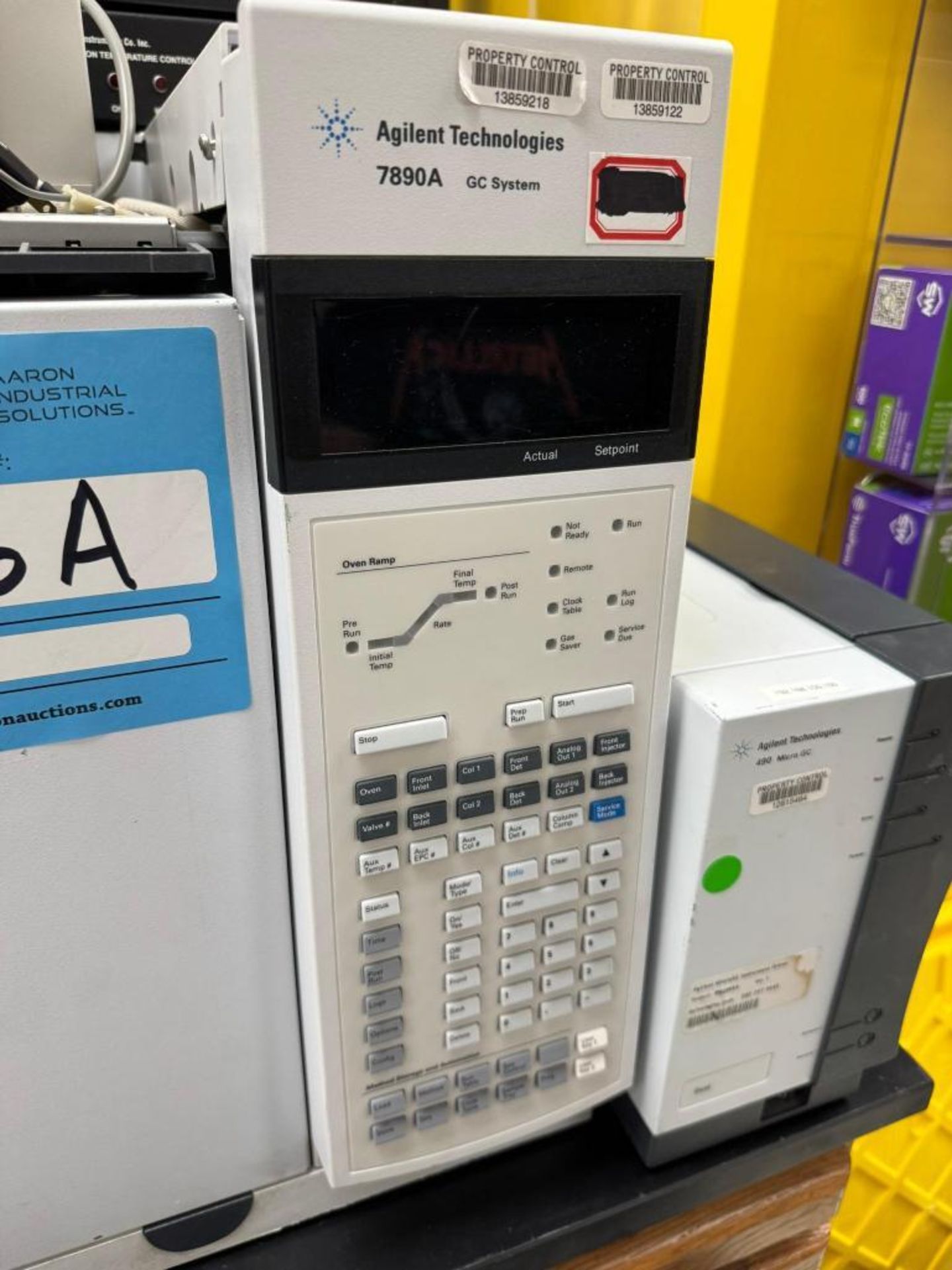 Agilent Technologies 7890A Gas Chromatograph, Serial# US10907002. With ...