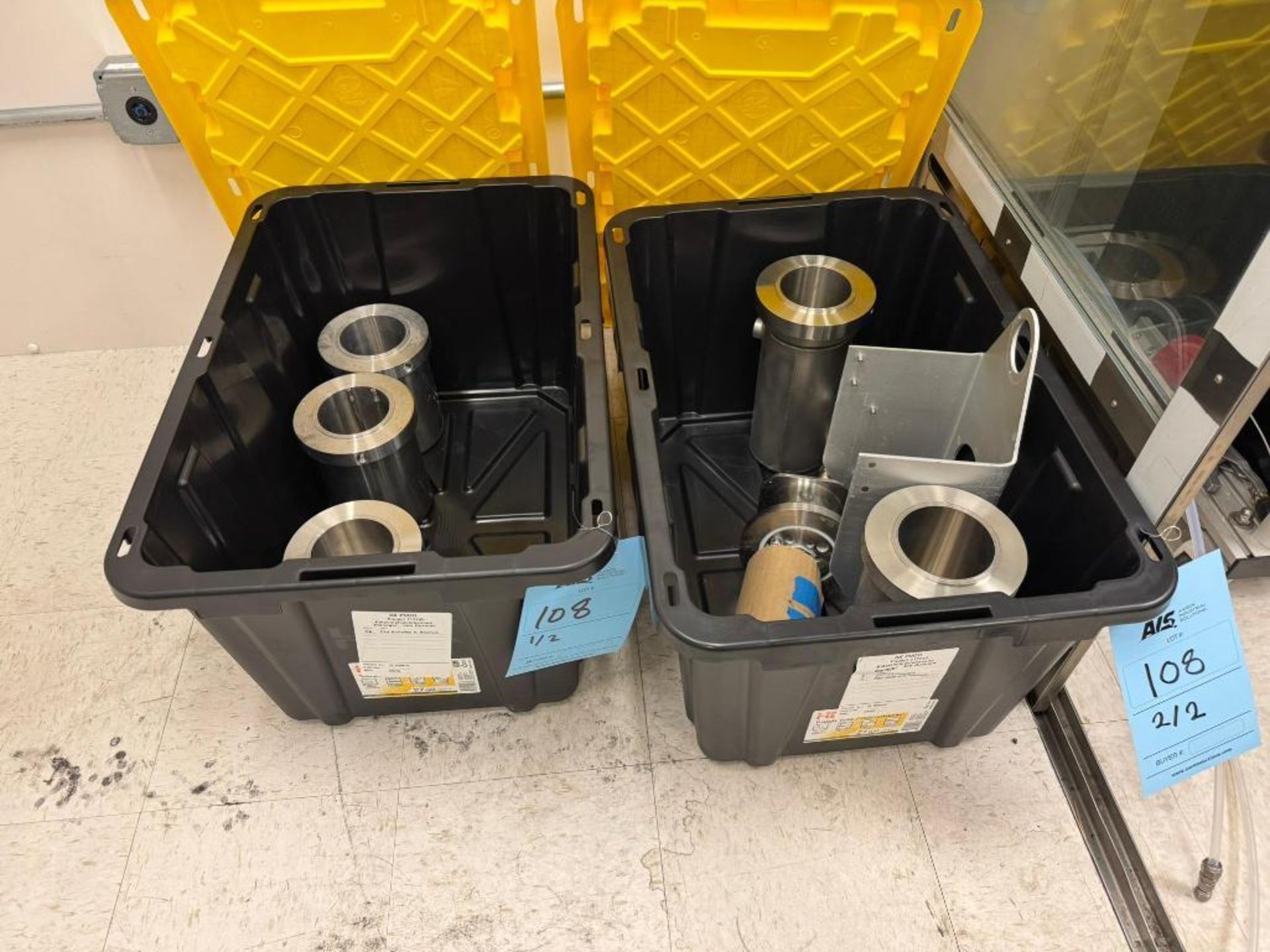Lot Of Assorted Parr Parts. With (4) Hastelloy high pressure vessels ...