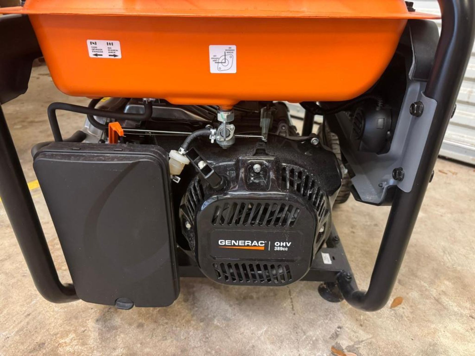 Generac Power Rush GP6500 Portable Generator, Model# G0076802, Serial ...