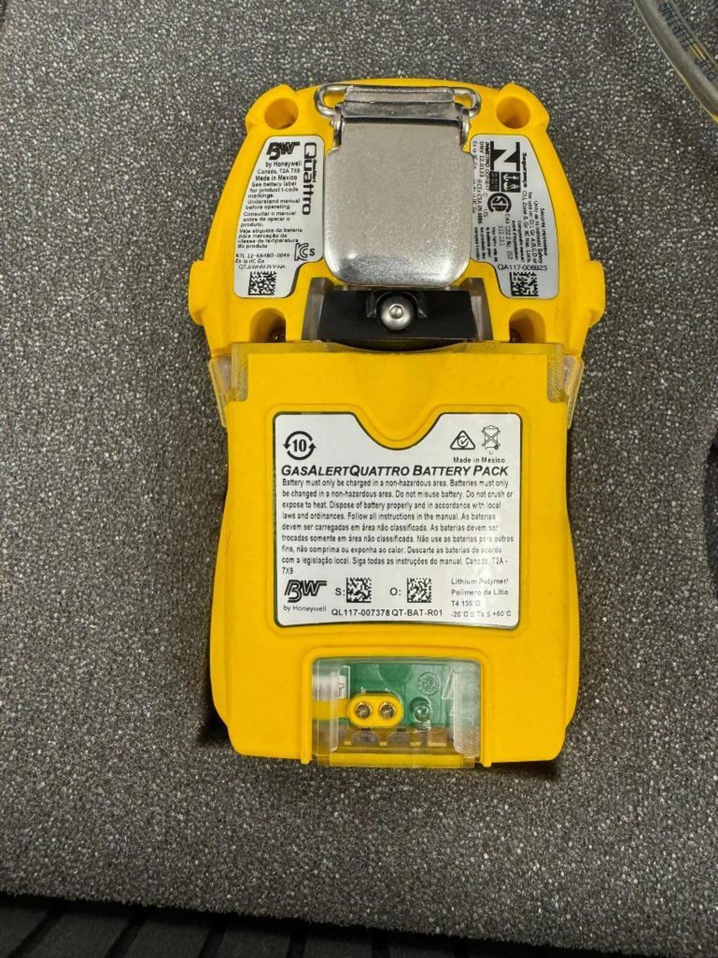 Lot Consisting Of: (2) BW Gas Alert Quattro 1, 2, 3 & 4 Gas Detectors.