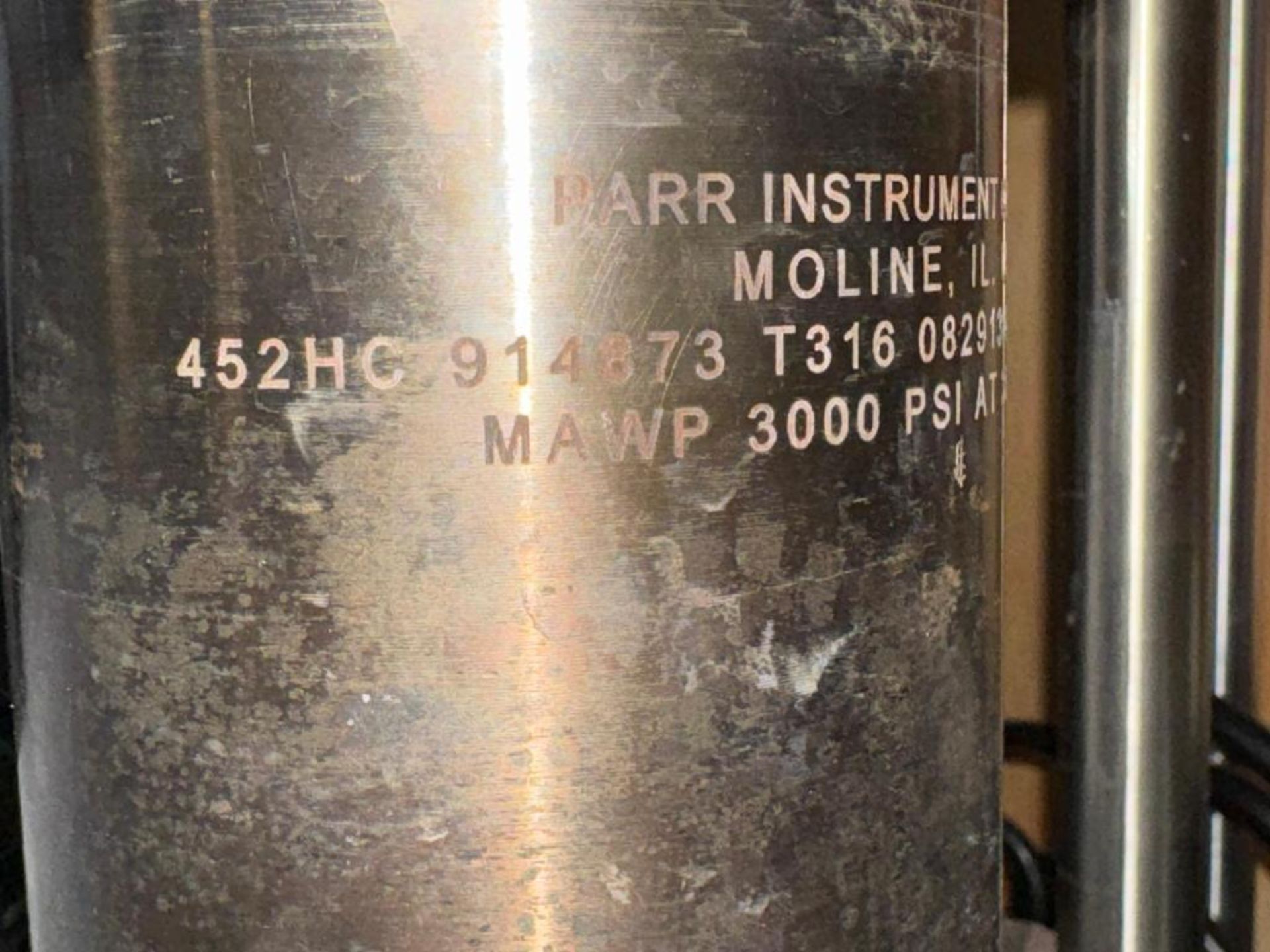 Lot Of (3) Parr Instruments 316 Stainless Steel Approximate 300ml Mini ...