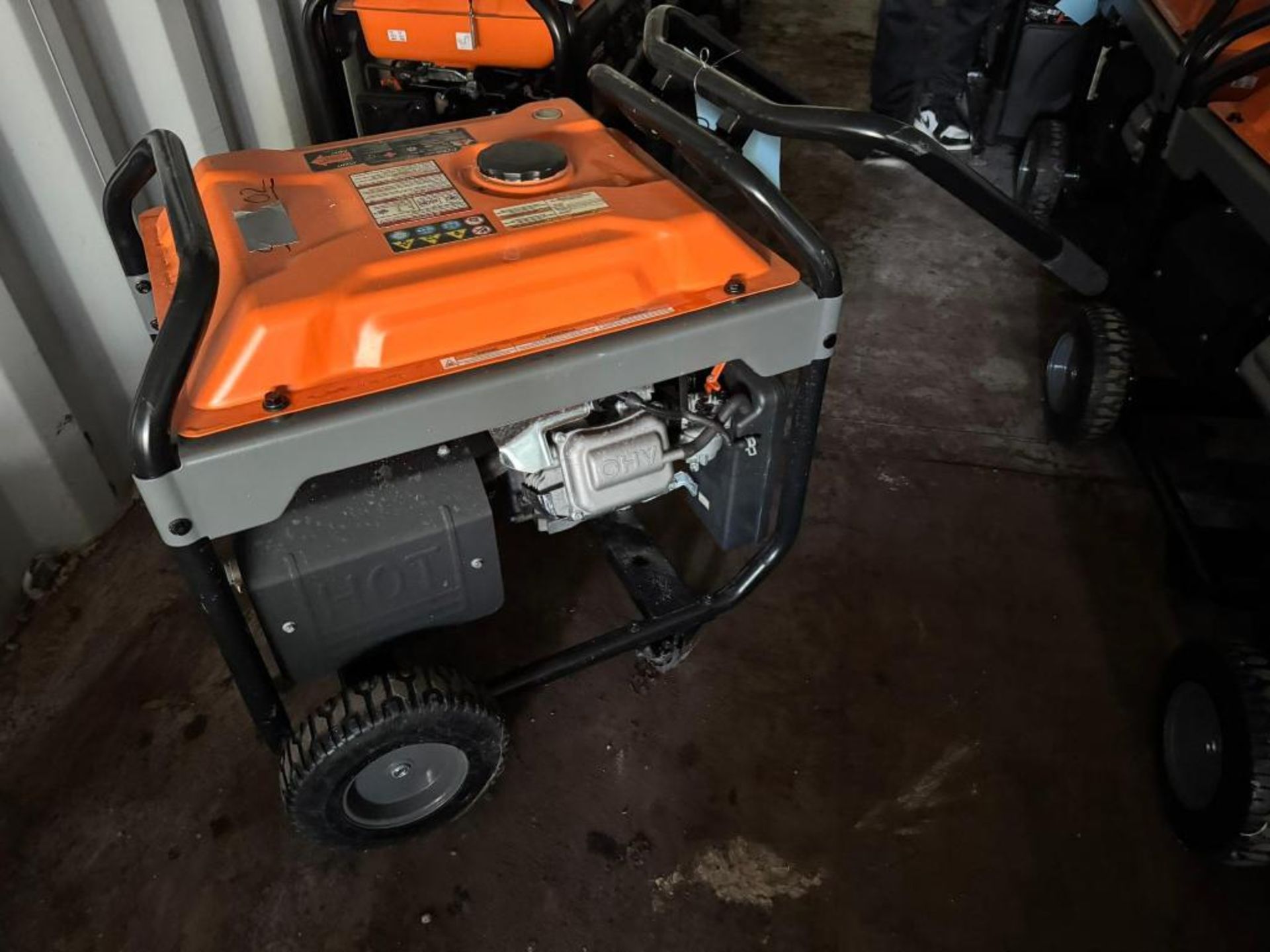 Generac Power Rush GP6500 Portable Generator, Model# G0076802, Serial ...