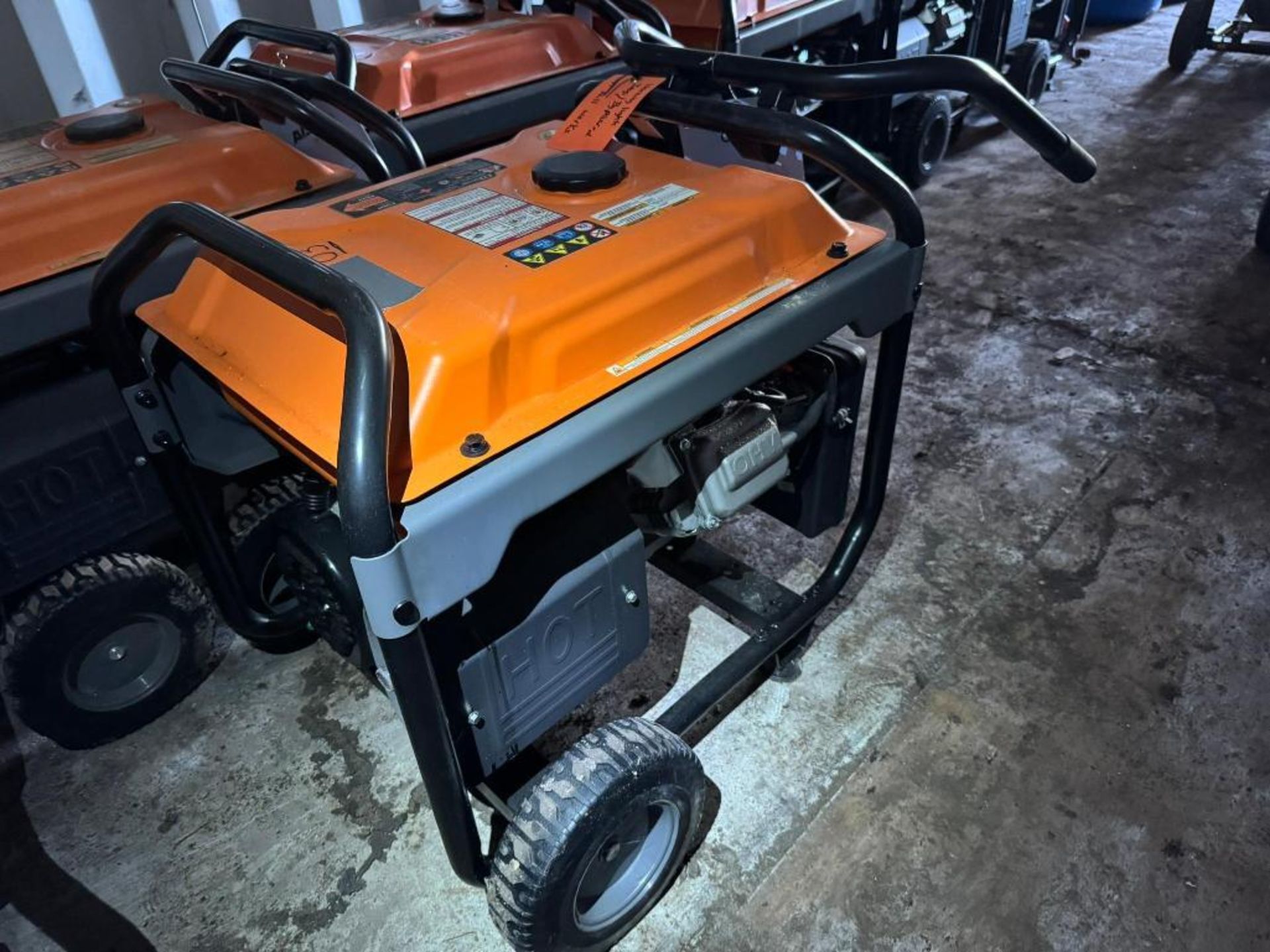Generac Power Rush GP6500 Portable Generator, Model# G0076802, Serial ...