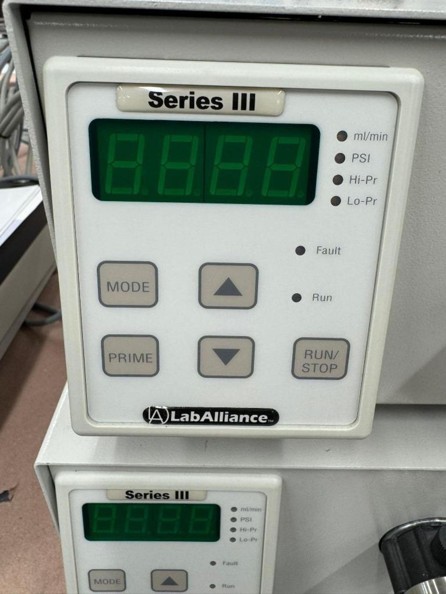 Lot Consisting Of: (2) Lab Alliance Series III HPLC pumps, (1 ...