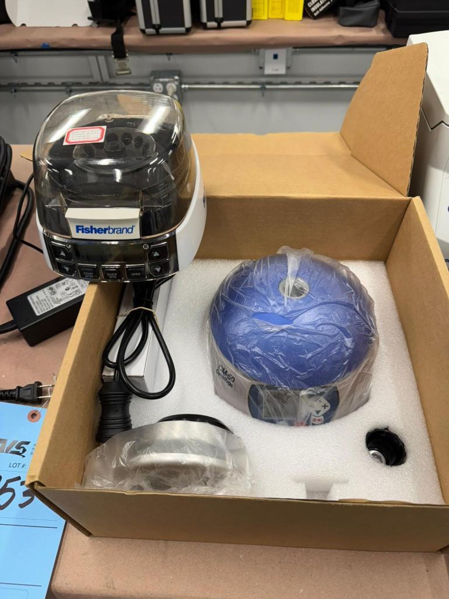 Lot Of (2) Laboratory Centrifuges. With (1) Elmi Tech model CM-50 ...