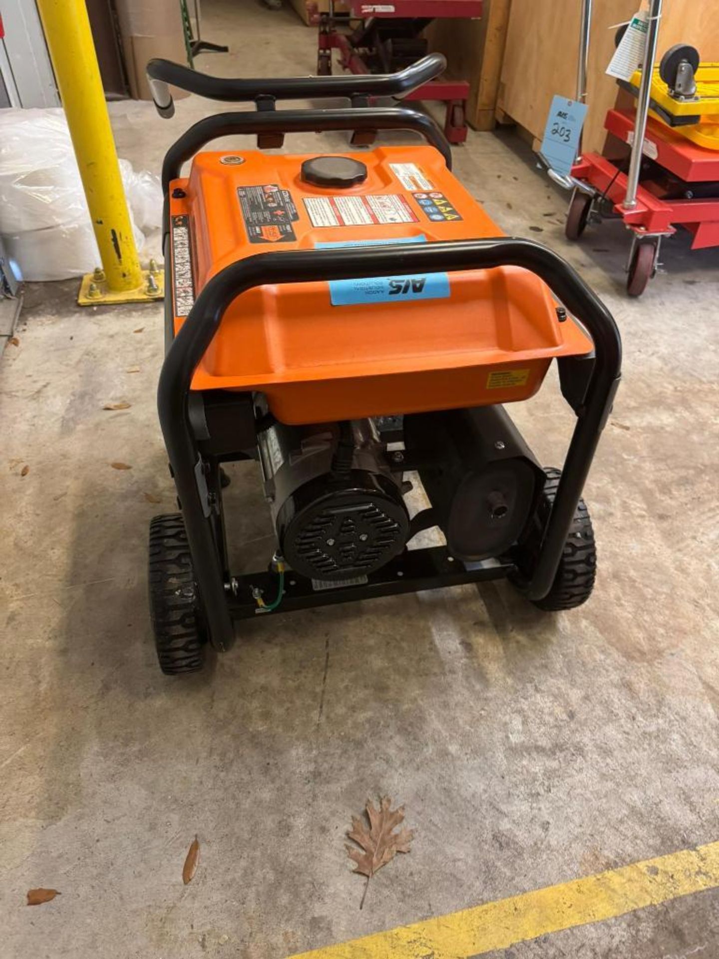 Generac Power Rush GP6500 Portable Generator, Model# G0076802, Serial ...