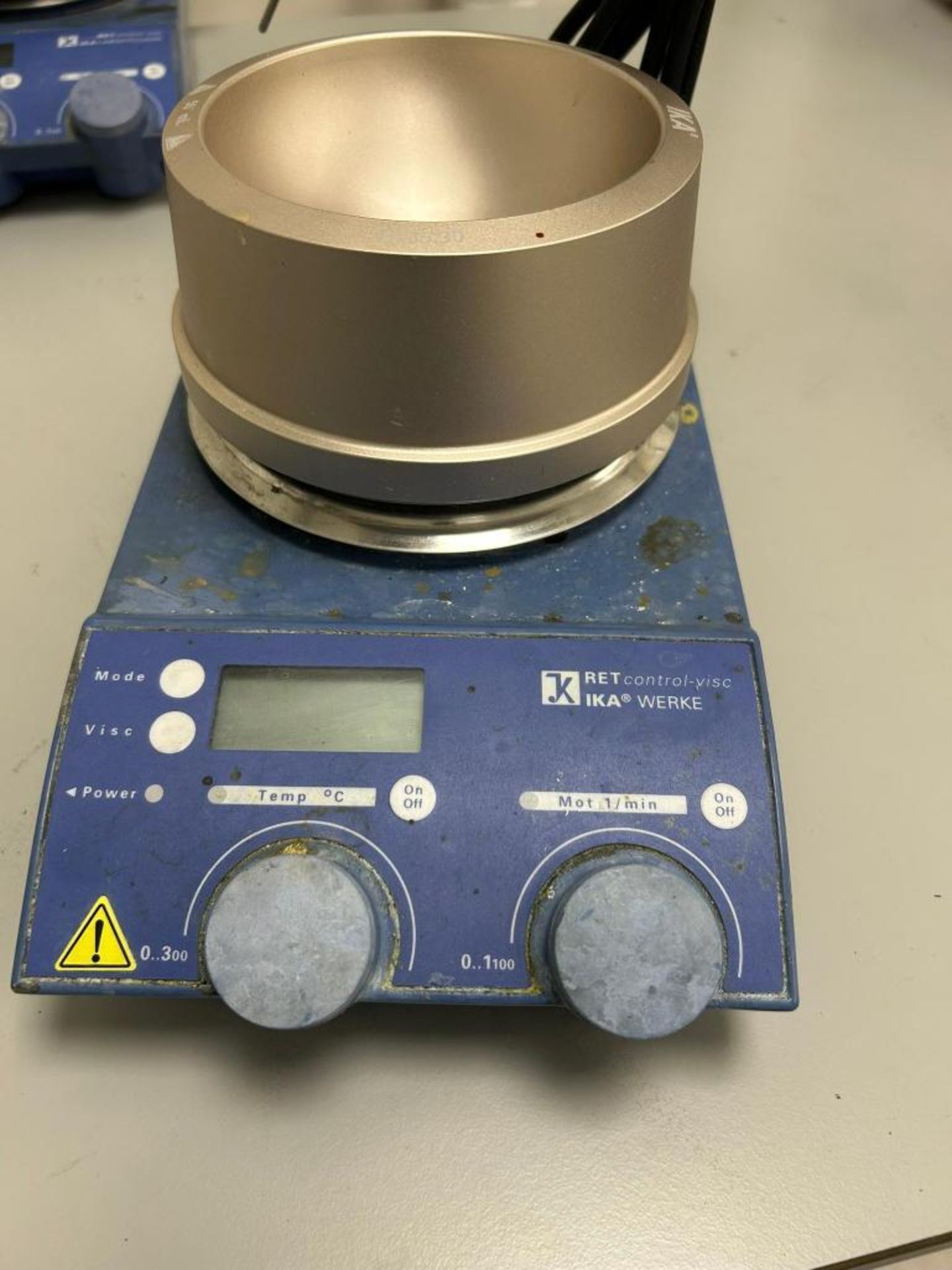 Lot Consisting of: (2) IKA RET Control-Visc Magnetic Stirrers with ...