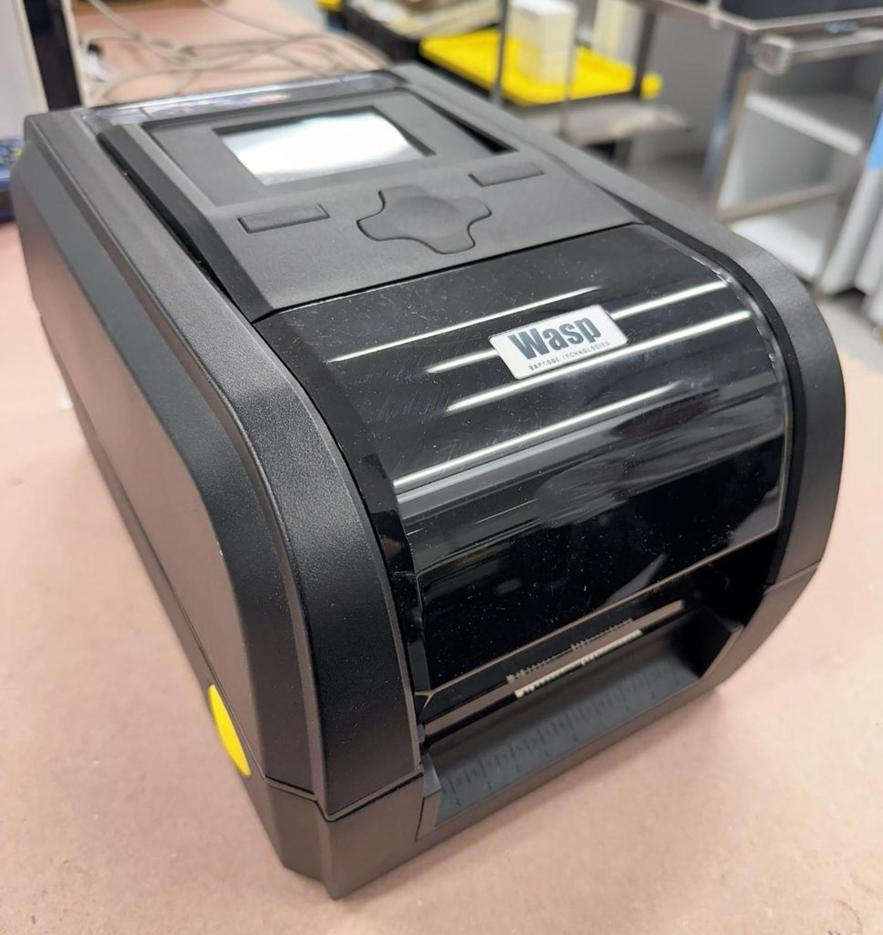 Lot Consisting Of: (5) Zebra printers, (1) Wasp printer, (1) Brothers ...