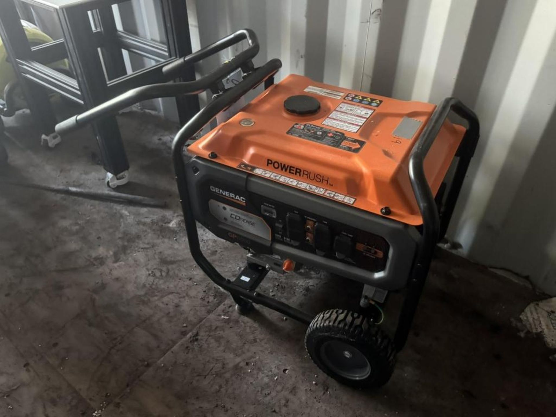 Generac Power Rush GP6500 Portable Generator, Model# G0076802, Serial ...