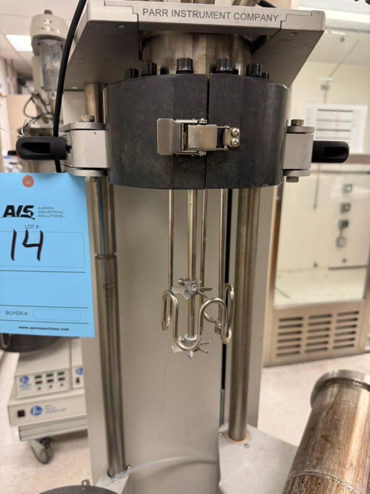 Parr Instruments Series 4578 HP/HT Pressure Reactor, Serial# 4570-1901 ...