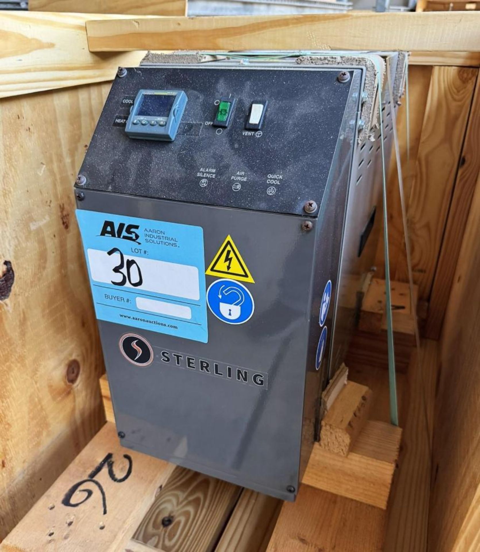 Sterling Temperature Controller, Model M50, Serial# 47H0398, Year 2017.