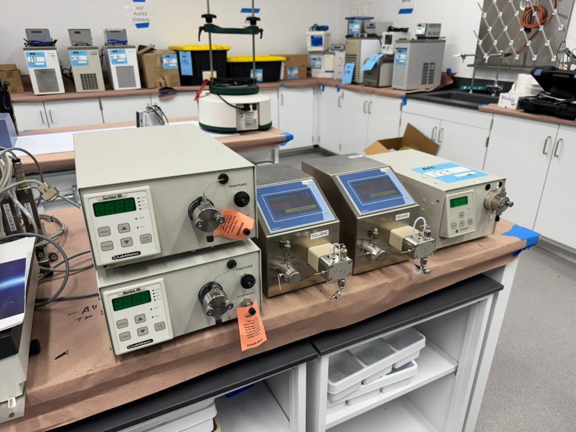Lot Consisting Of: (2) Lab Alliance Series III HPLC pumps, (1 ...