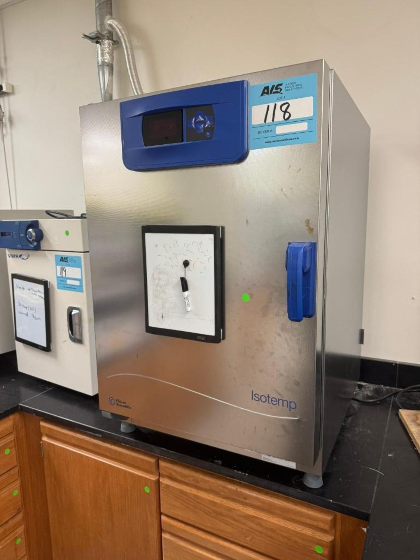 Fisher Scientific Isotemp Oven, Type 180L FA, Catalog# 151030512 ...