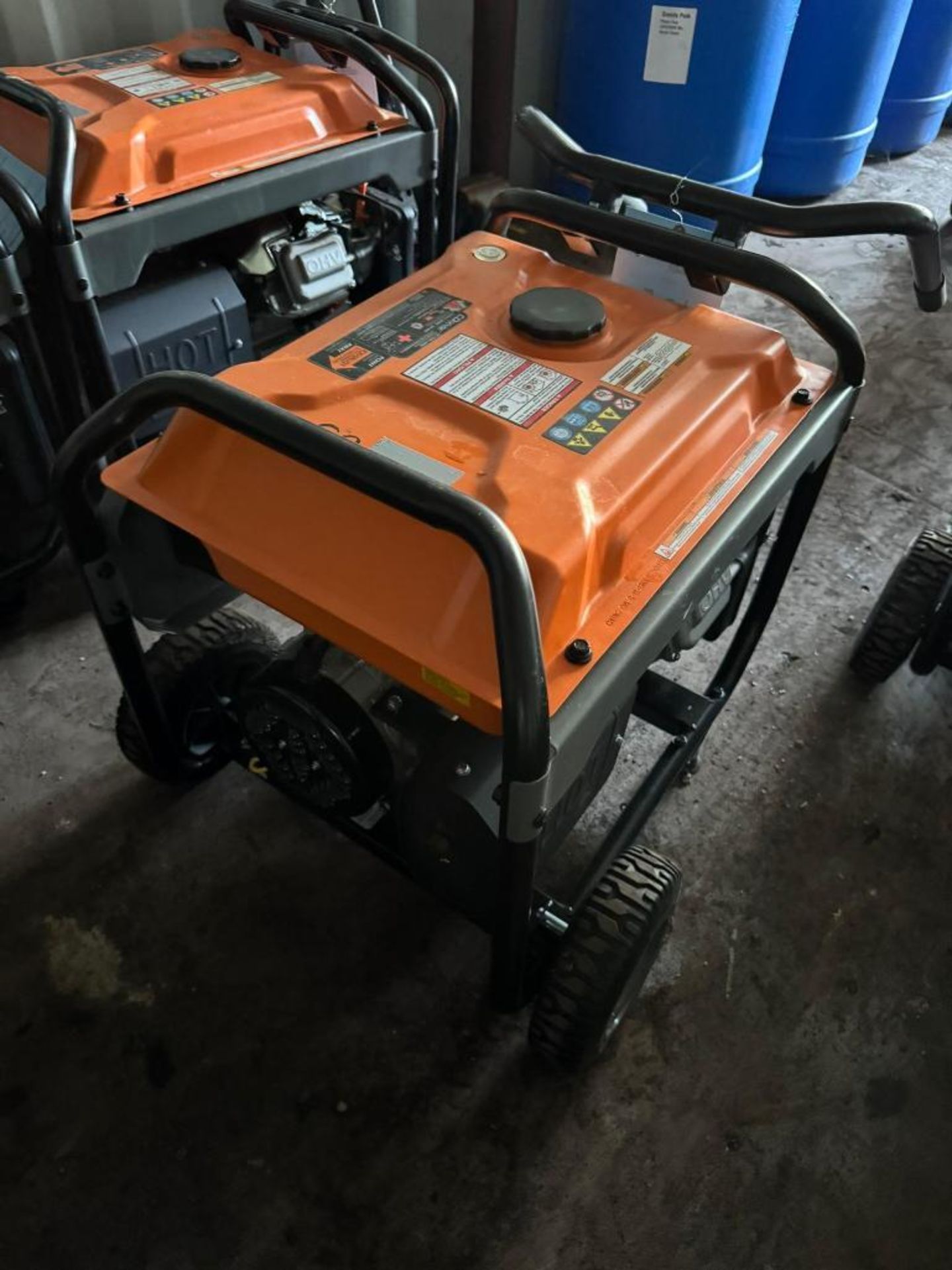 Generac Power Rush GP6500 Portable Generator, Model# G0076802, Serial ...