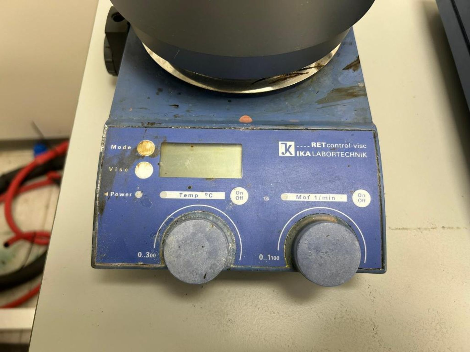 Lot Consisting of: (2) IKA RET Control-Visc Magnetic Stirrers with ...