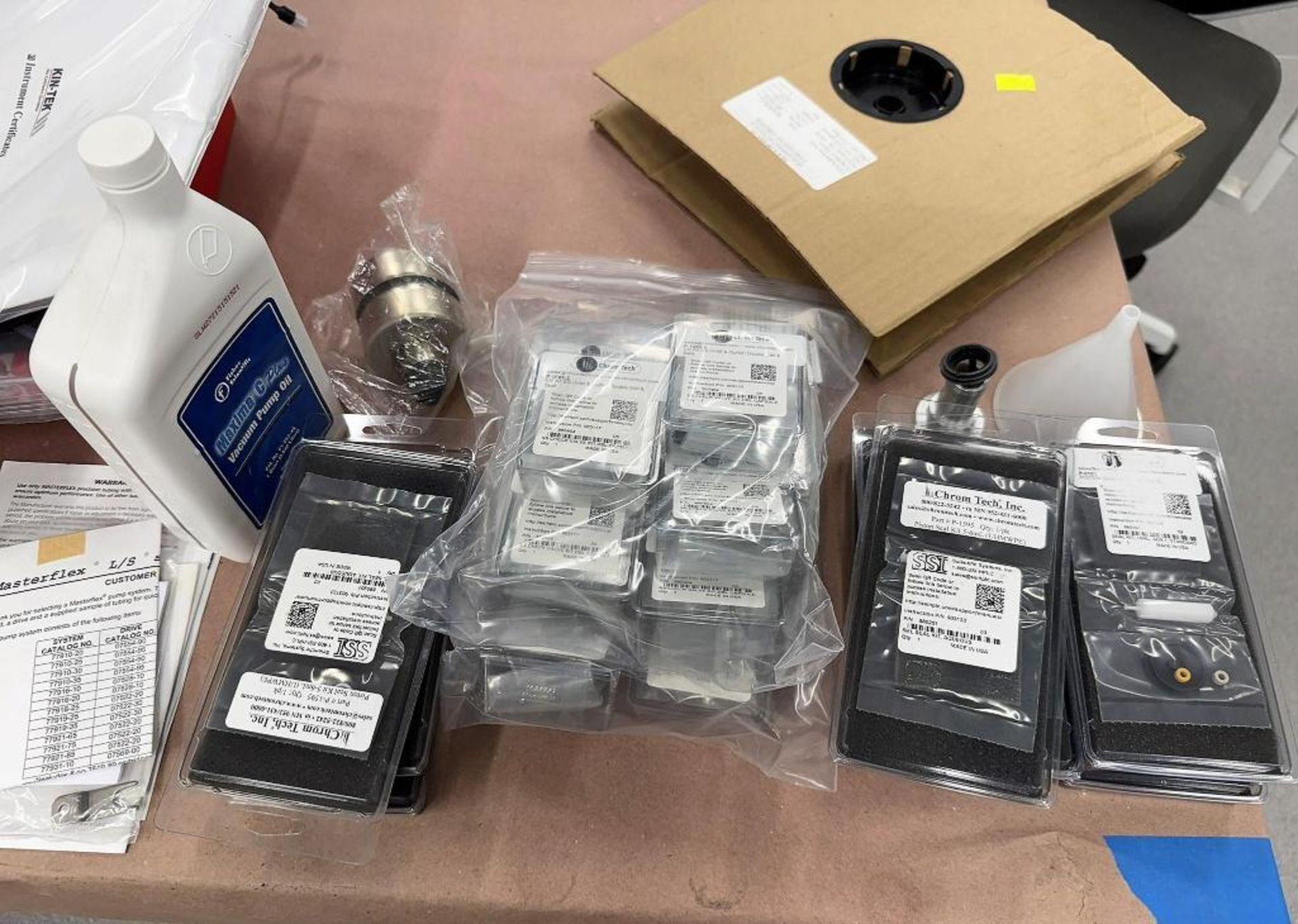 Lot Of Assorted Pumps & Parts. With (1) Fisher Brand 13-876-1 ...