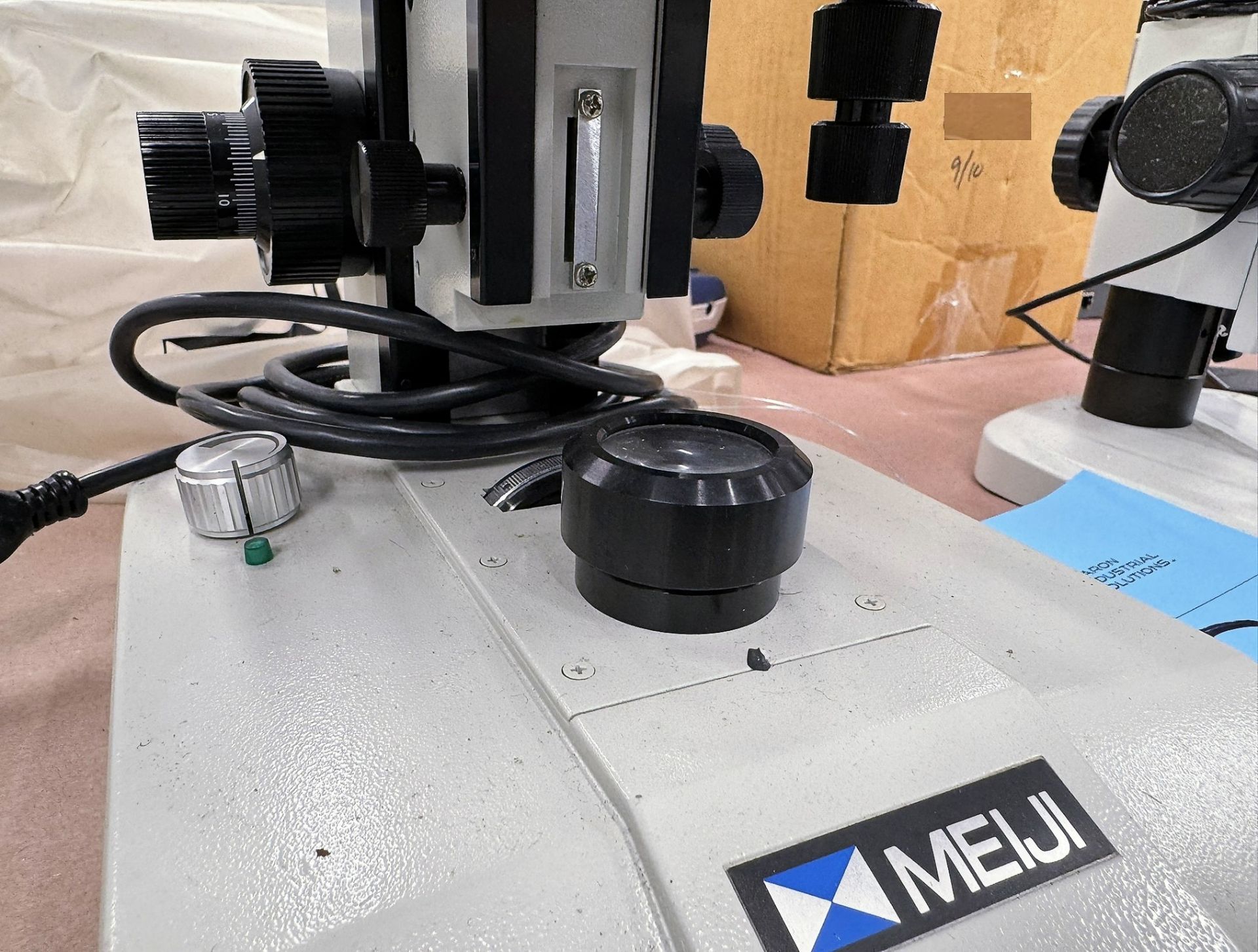 Lot Of (2) Microscopes. With (1) Meiji Techno ML5000, (1) Amscope ...