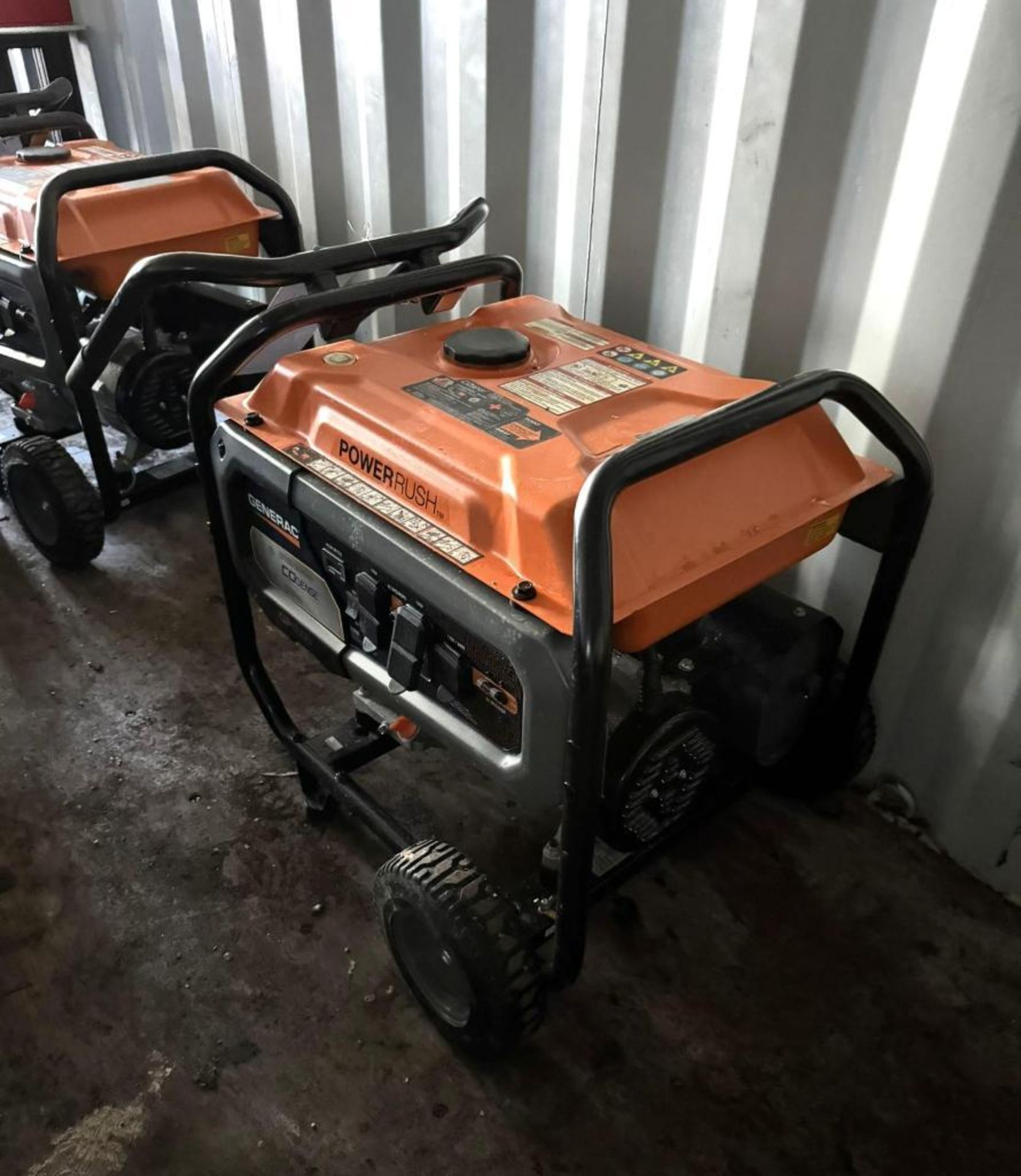 Generac Power Rush GP6500 Portable Generator, Model# G0076802, Serial ...