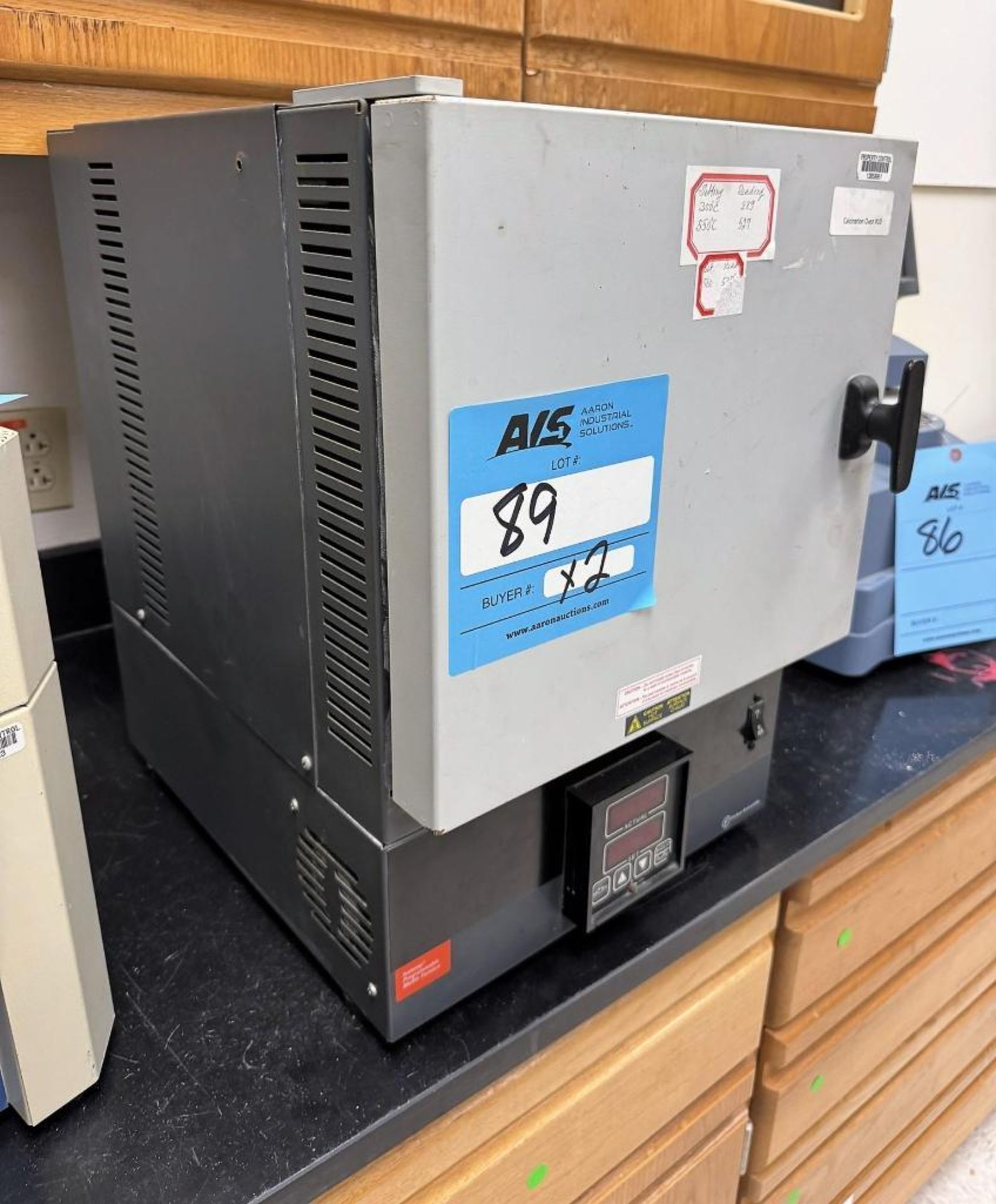 Lot Of (2) Furnaces. With (1) Lindberg Blue M Tube Furnace, Model ...
