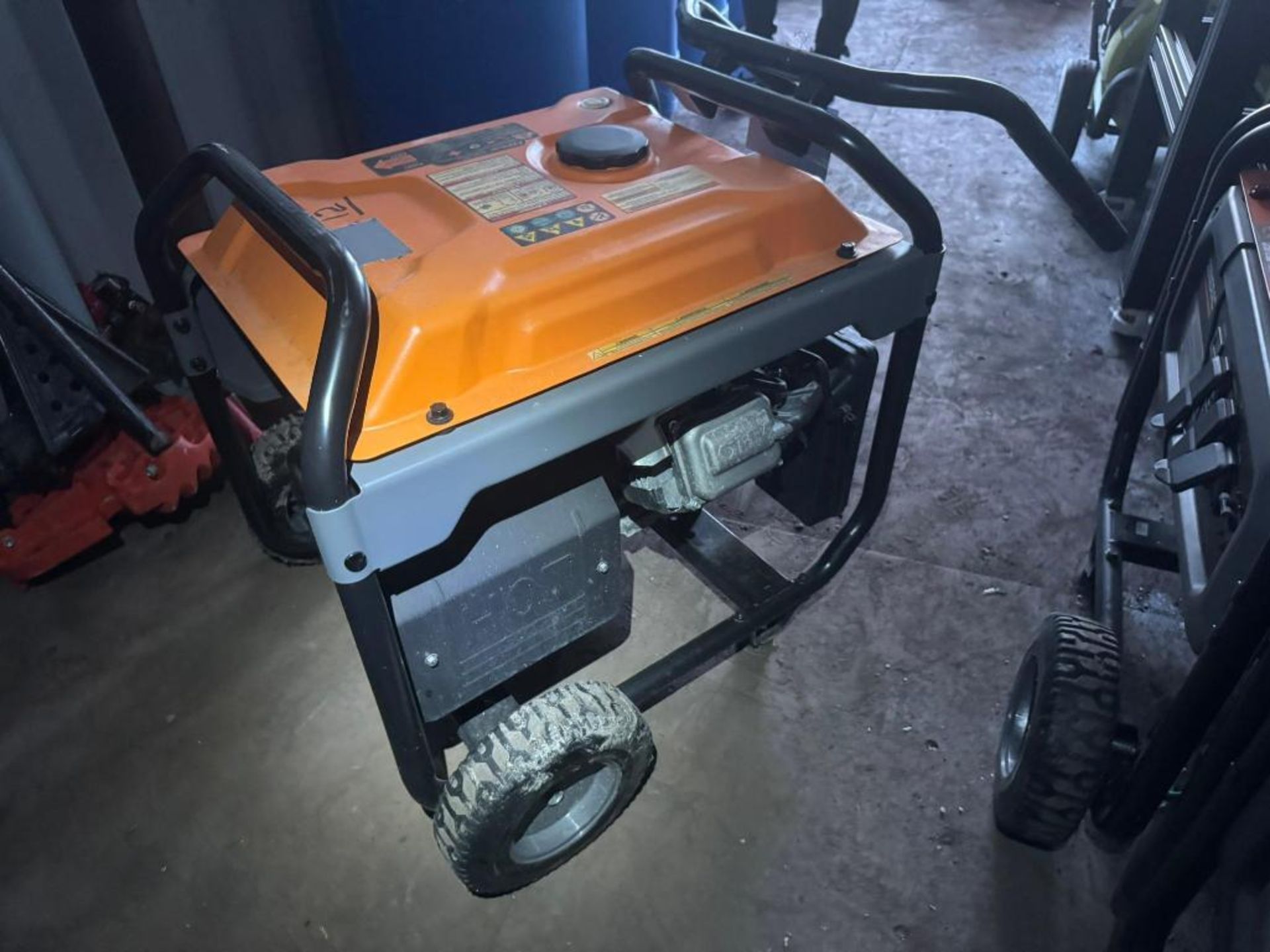 Generac Power Rush GP6500 Portable Generator, Model# G0076802, Serial ...