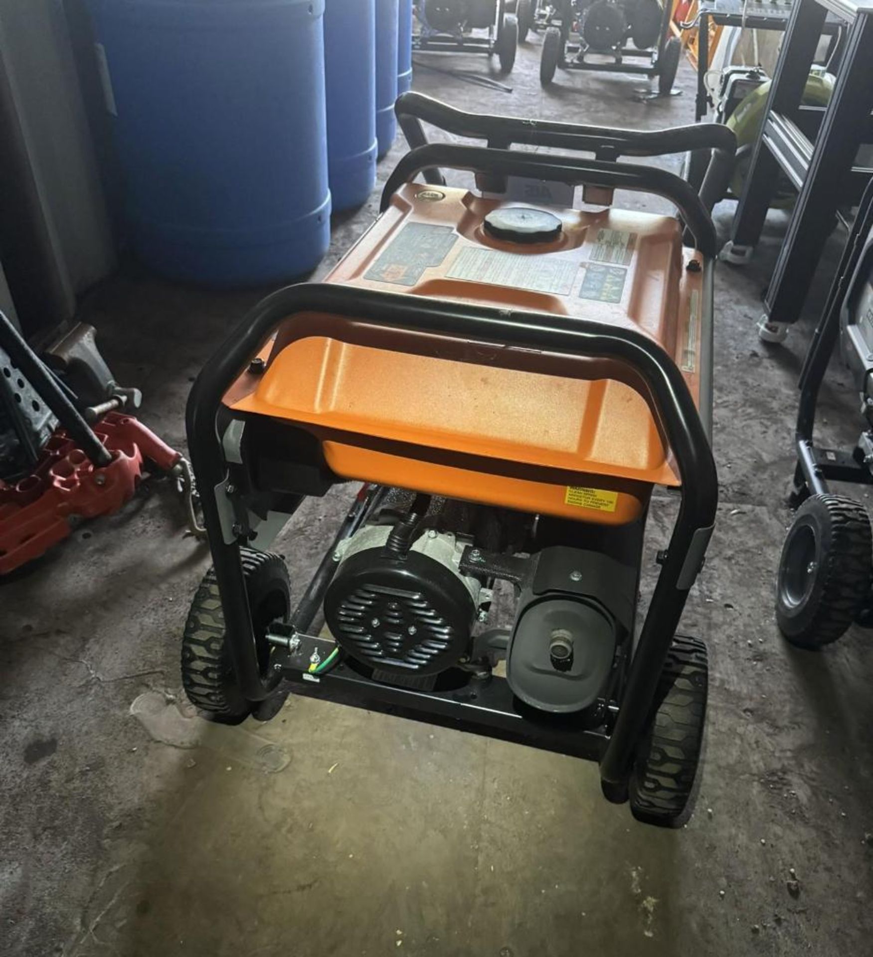 Generac Power Rush GP6500 Portable Generator, Model# G0076802, Serial ...