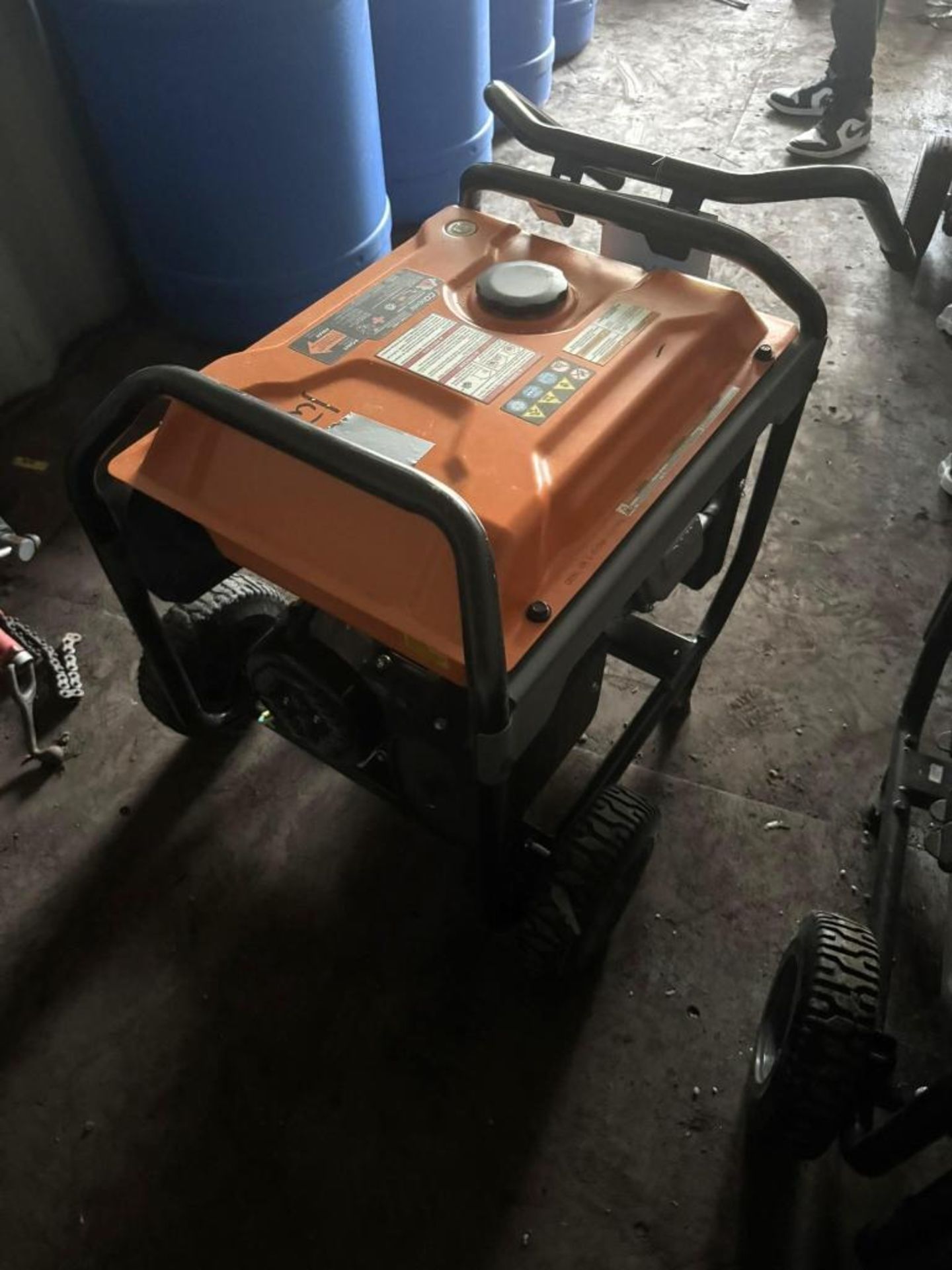 Generac Power Rush GP6500 Portable Generator, Model# G0076802, Serial ...